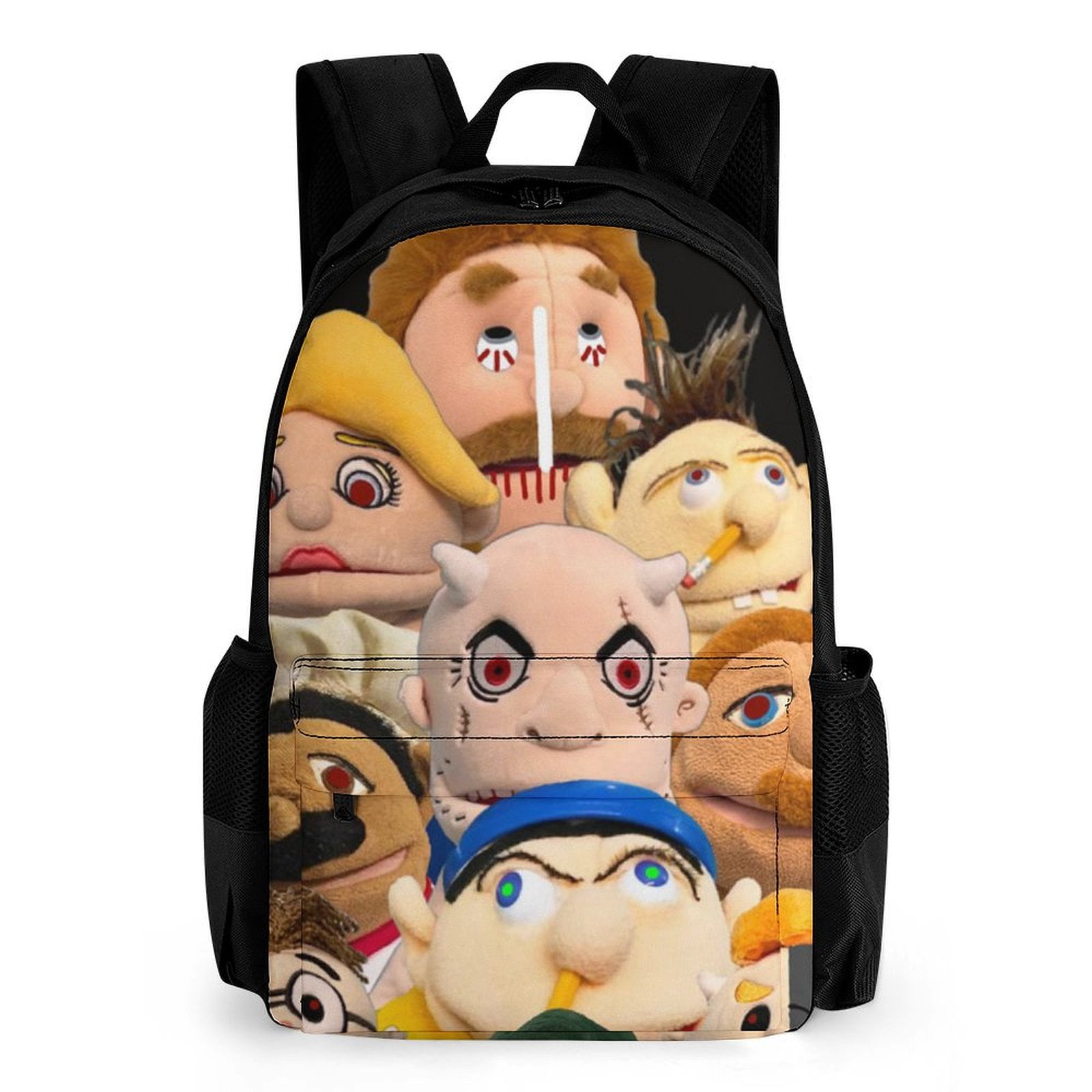 SML Movie Jeffy Characters Backpack Laptop Bag Large Capacity ...