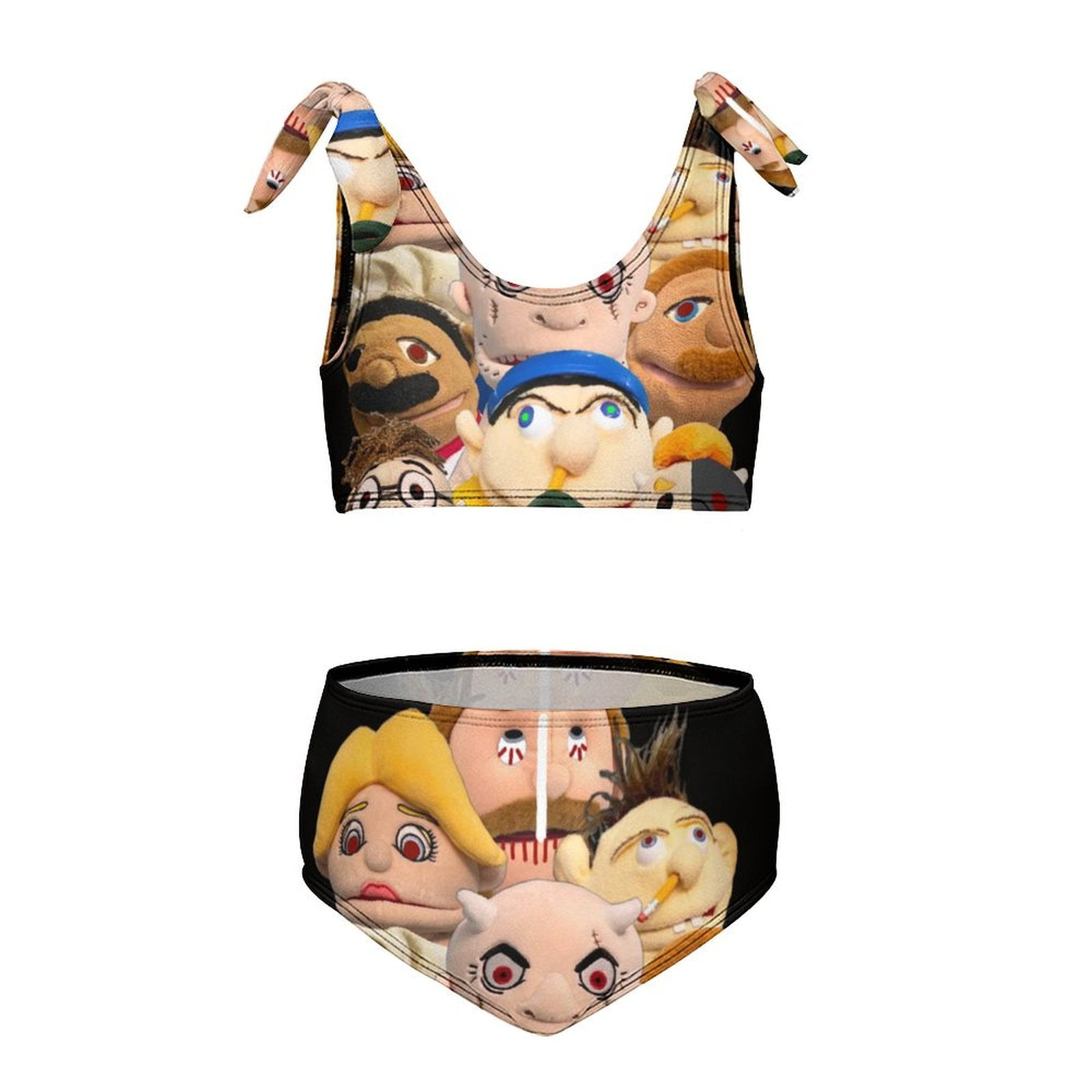 SML Movie Jeffy Characters Kid's Swimwear Two Piece Swimsuit Summer ...