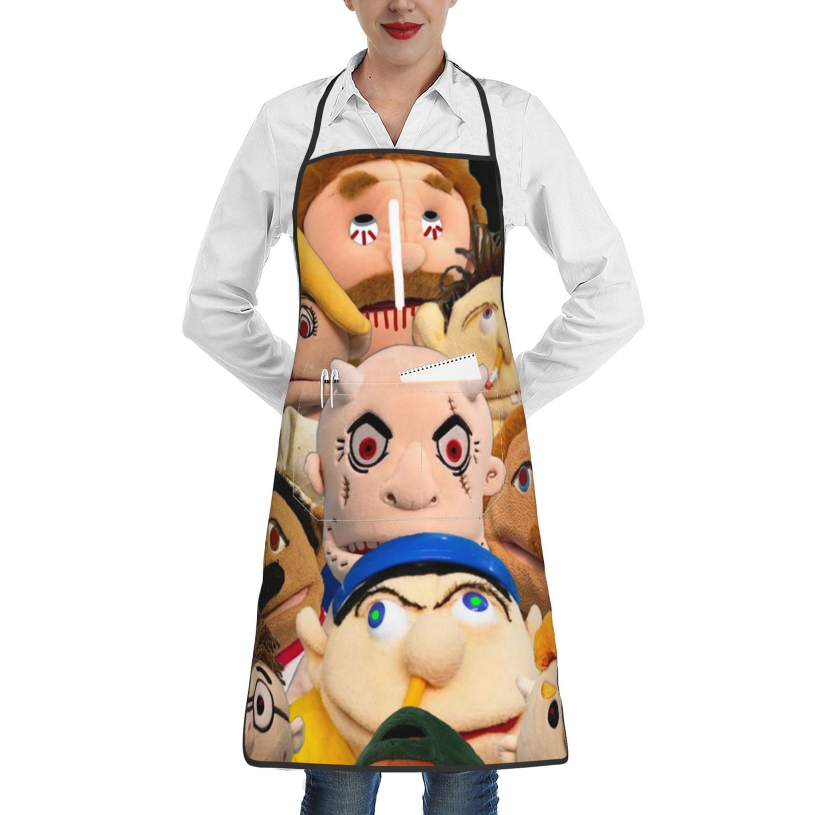 SML Movie Jeffy Characters Waterproof Apron Home Decor Kitchen Fashion ... SML Movie Jeffy Characters Waterproof Apron Home Decor Kitchen Fashion ...