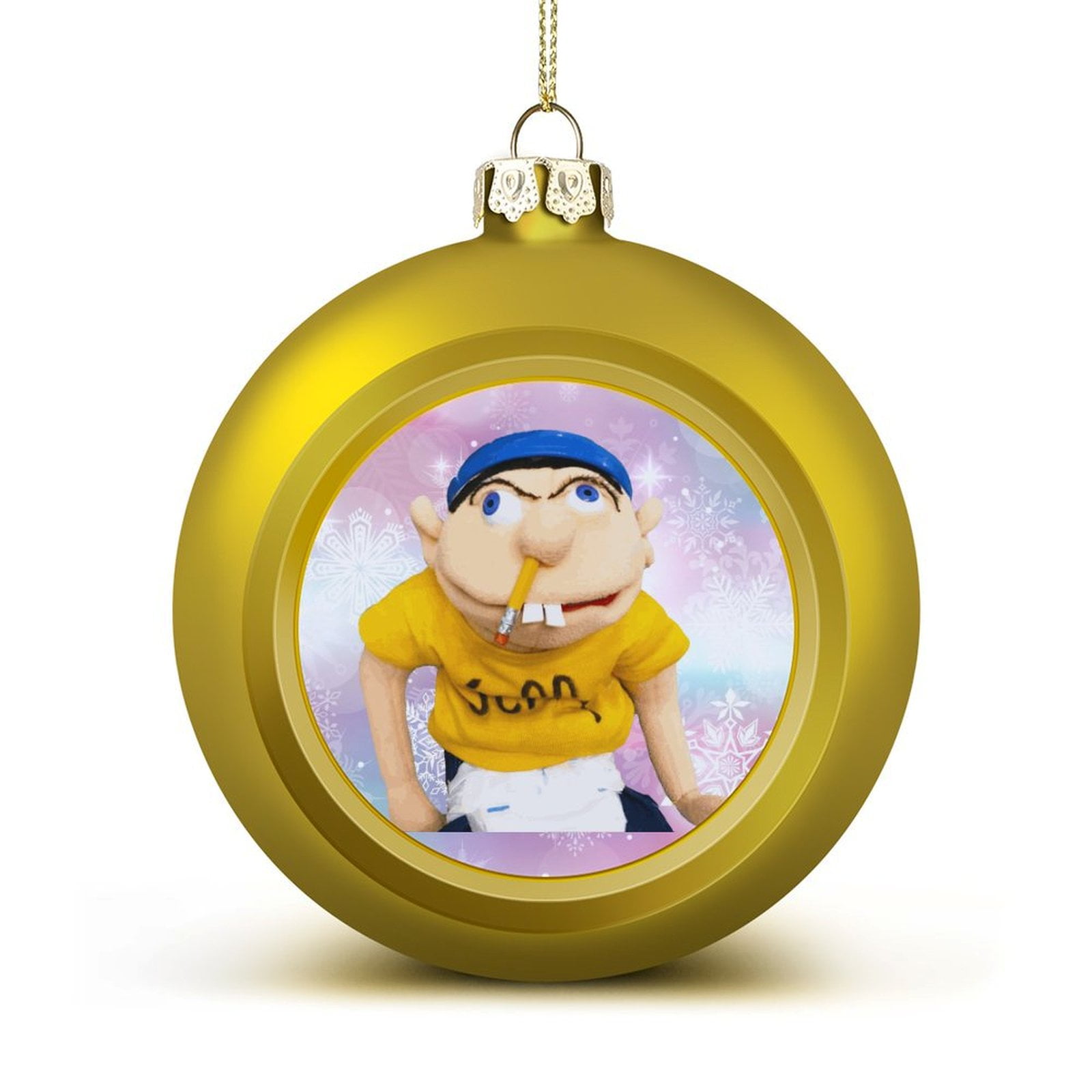 SML Movie Jeffy Christmas Balls Decor Sparkling Christmas Tree Hanging ...