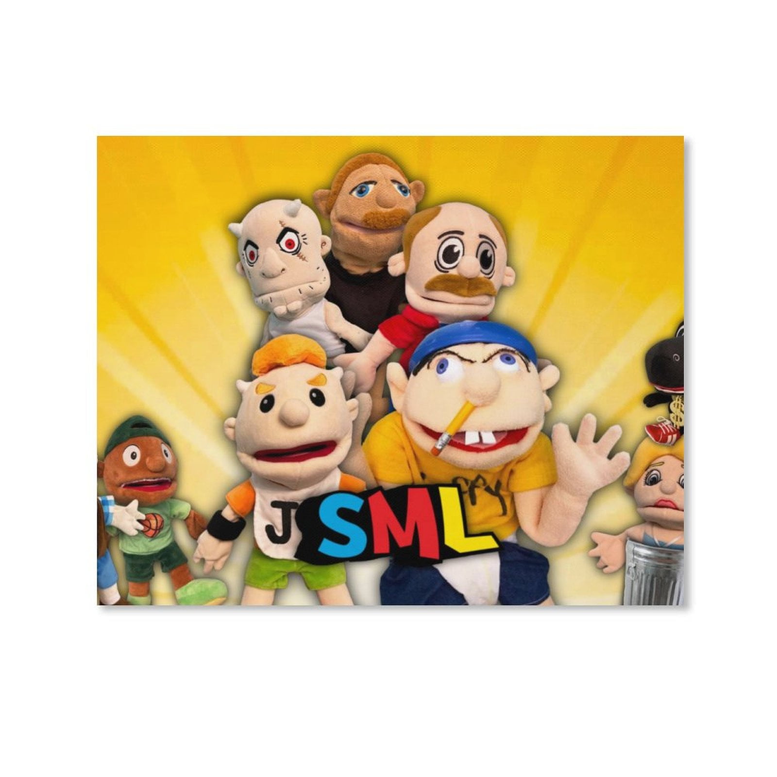 SML Movie Jeffy Decorative Painting Canvas Wall Poster Art Picture ...
