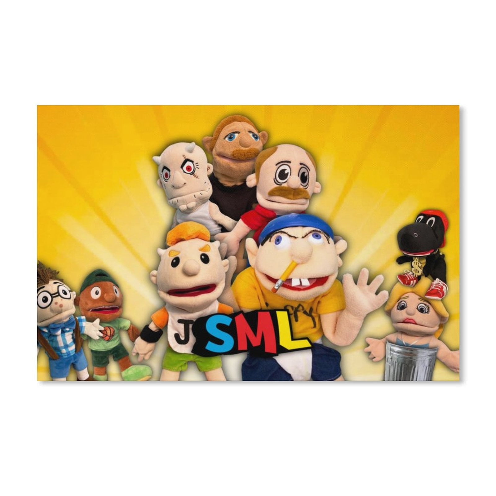 SML Movie Jeffy Decorative Painting Canvas Wall Poster Art Picture ...