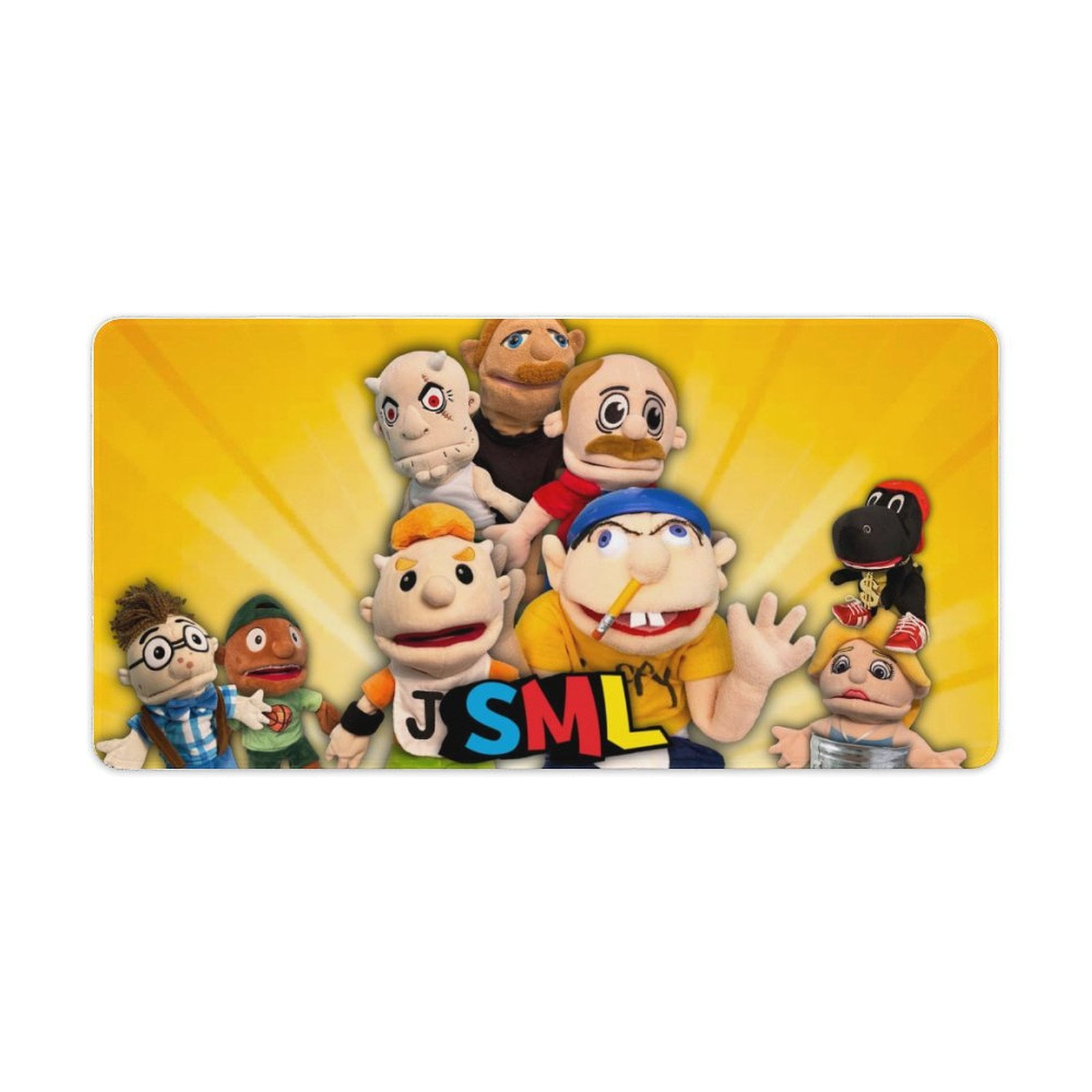 SML Movie Jeffy Extended Gaming Mouse Pad No-sliped Large Desk Mat ...