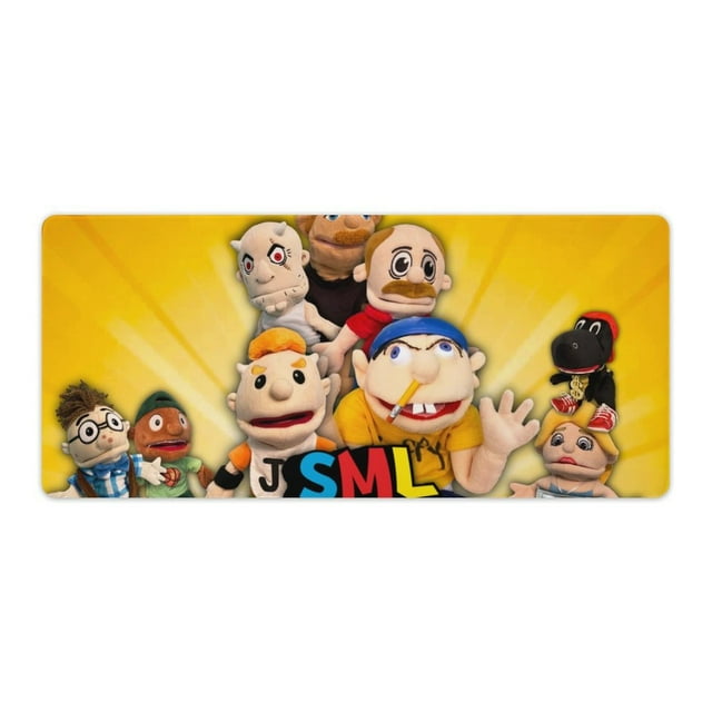 SML Movie Jeffy Extended Gaming Mouse Pad No-sliped Large Desk Mat ...