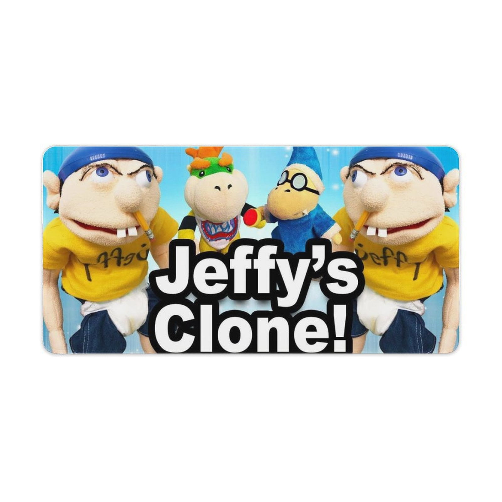 SML Movie Jeffy Game Extended Gaming Mouse Pad No-sliped Large Desk Mat ...