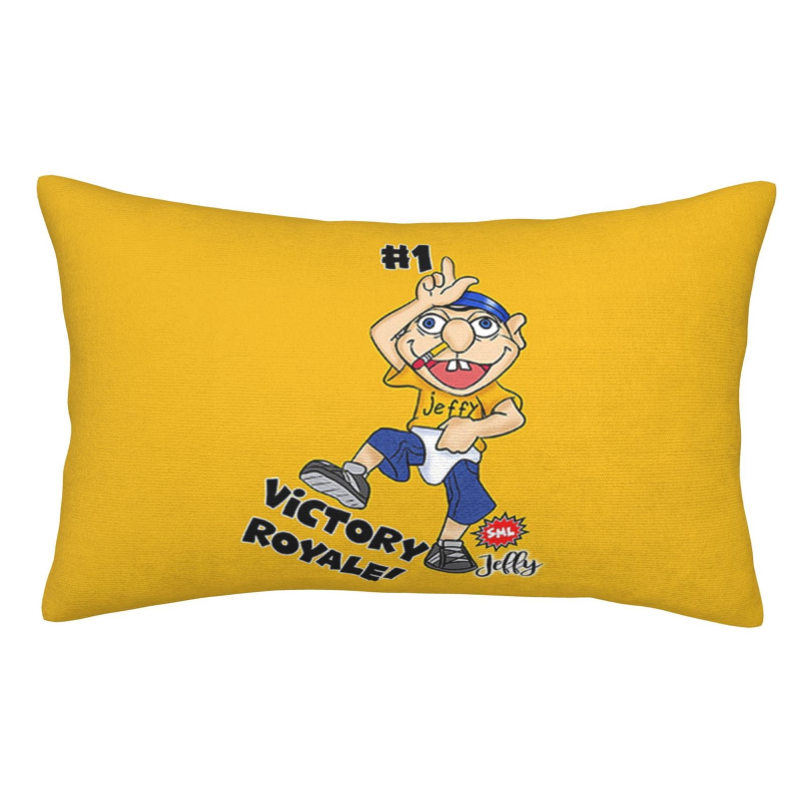 SML Movie Jeffy Pillowcase Decor Cushion Pillow Covers With Hidden ...