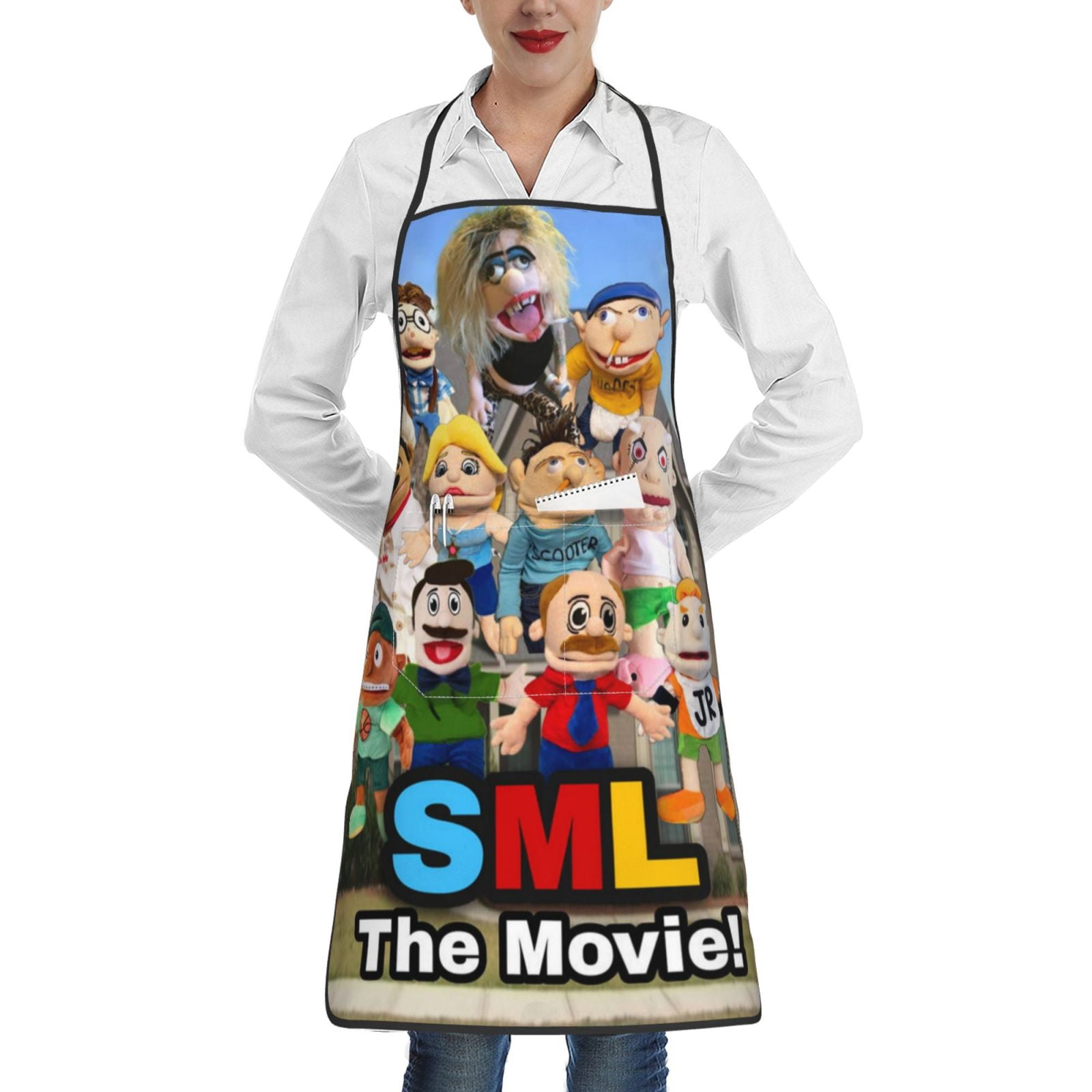 SML Movie Jeffy Waterproof Apron Home Decor Kitchen Fashion Apron For ... SML Movie Jeffy Waterproof Apron Home Decor Kitchen Fashion Apron For ...