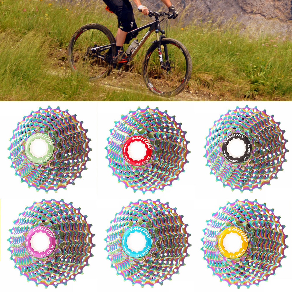 SMLLOW 11-28T 10 Speed Ultra-light Road Bike Bicycle Cassette Flywheel ...