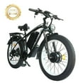 SMLRO TS60 Electric Bike – 2000W Dual Motors, 60V 25Ah, 26" Fat Tires ...