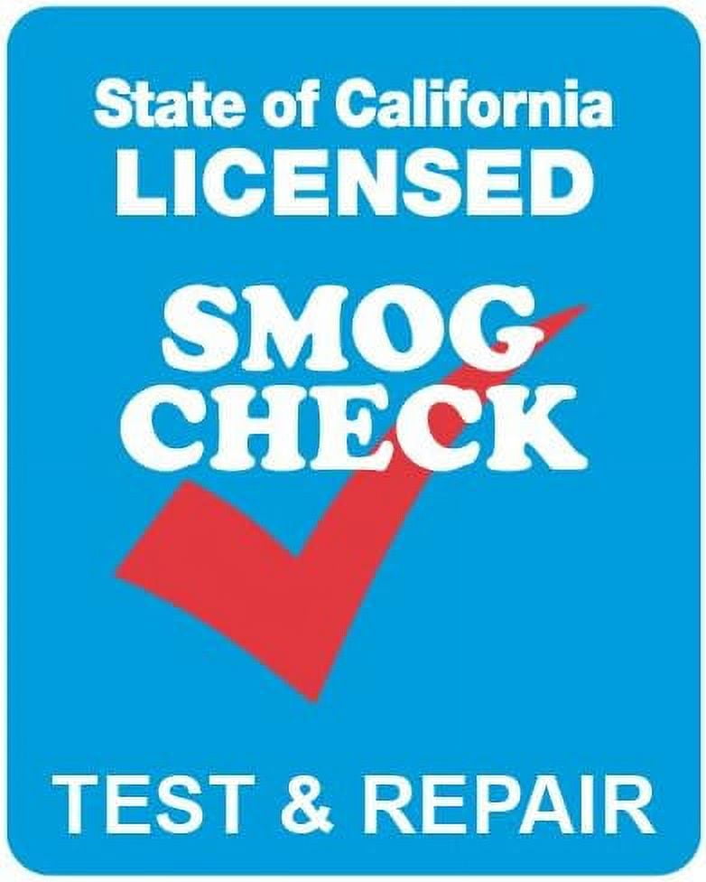 SMOG Check Test and Repair Sign - 24x30 - Non-Reflective | Rust Free ...