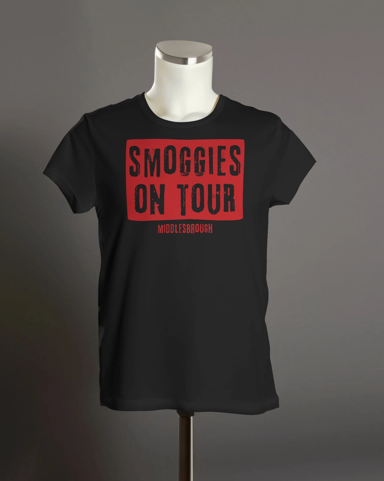 SMOGGIES ON TOUR T-Shirt | Middlesbrough Boro Teesside Riverside Yarm ...