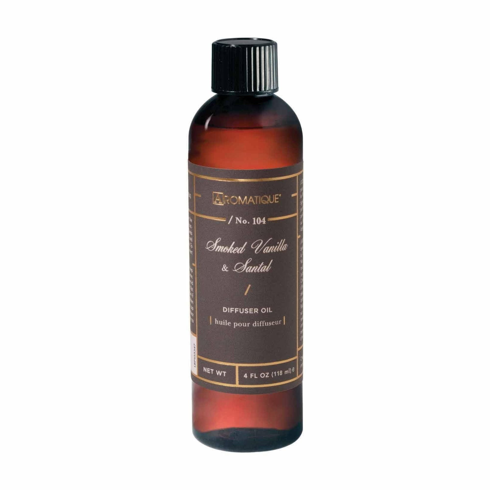 Aromatique Reed Diffuser Oil Refill, Smoked Vanilla & Santal, 4 Ounce ...