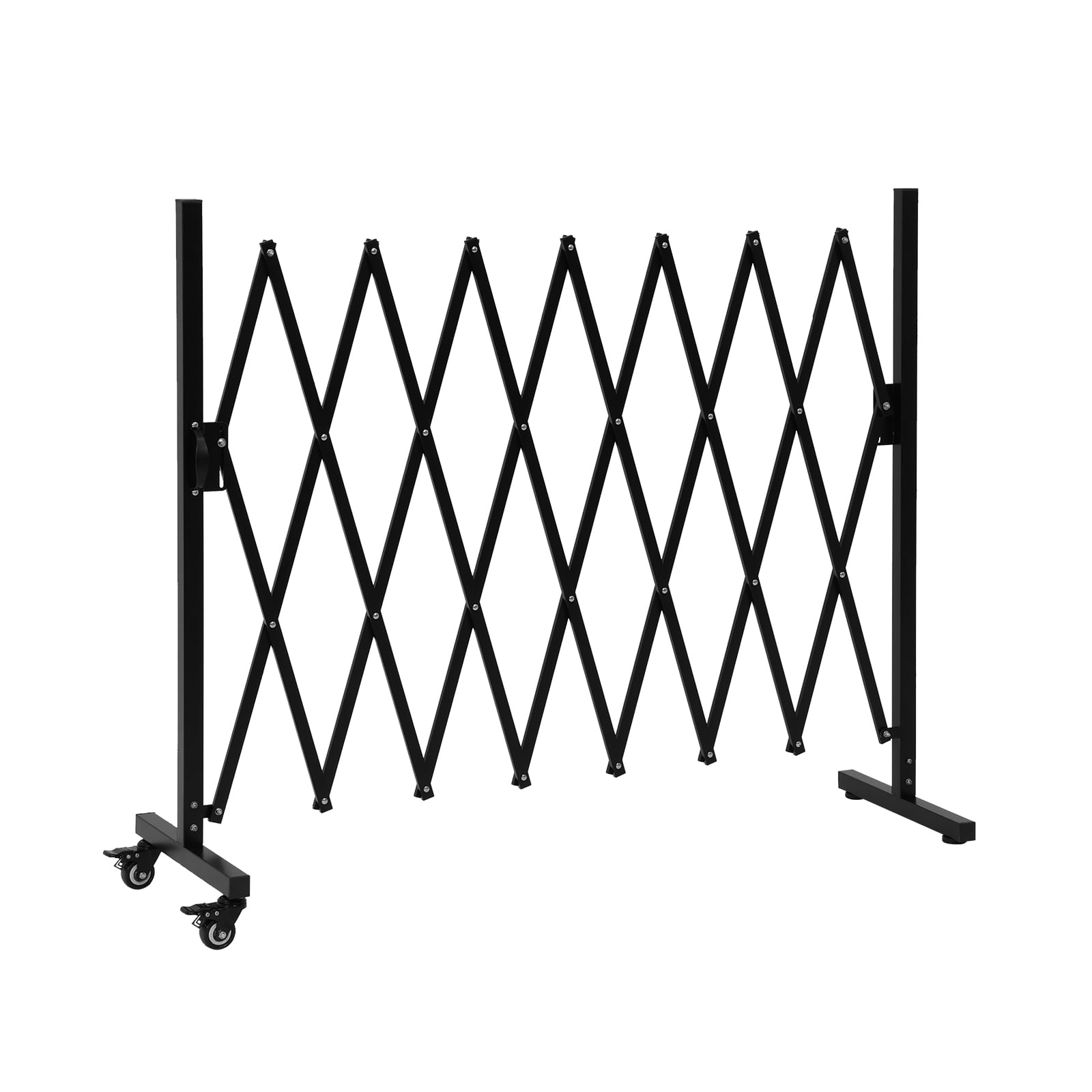 SMONTER Expandable Barricade Gate, 82" Metal Safety Barrier Gate with ...