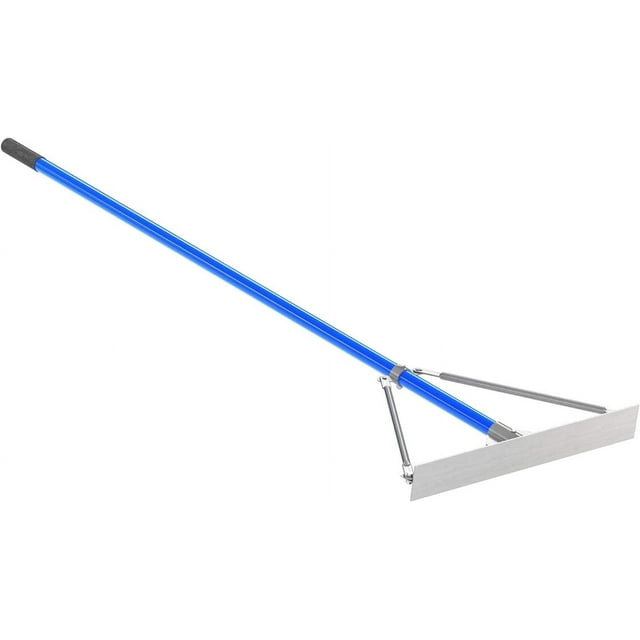SMOOTH ASPHALT LUTE RAKE - ALUM 24" - 6' ALUM HDL - Walmart.com