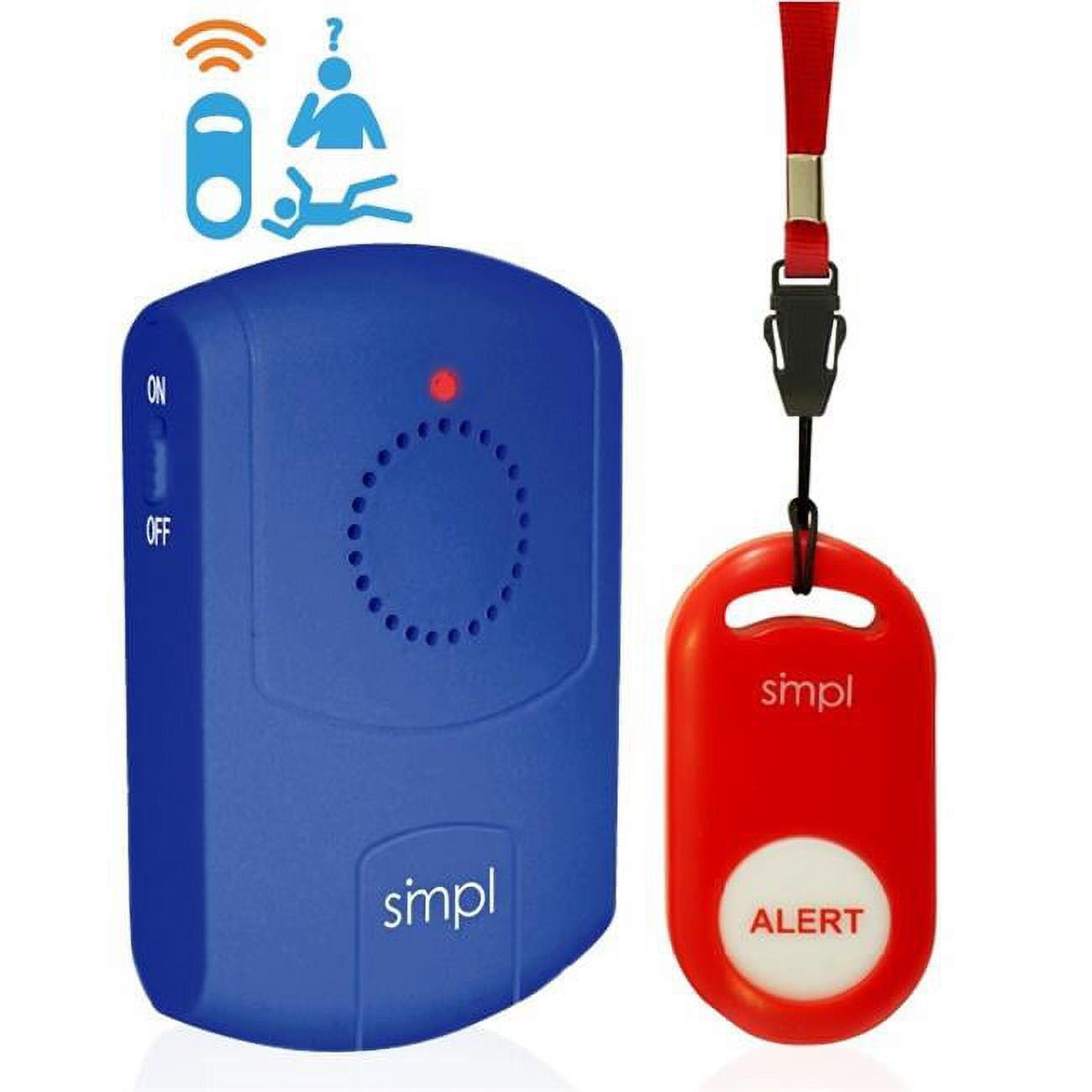 SMPL Technologies SOS Help Pendant Alert Kit - Walmart.com