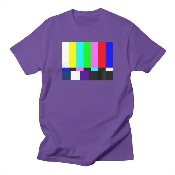SMPTE TV Color Bars Test Pattern Glitch Goods - Walmart.com