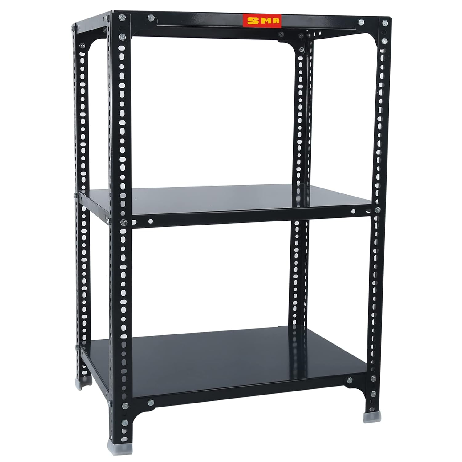 SMR Prime CRC Sheet 24 Gauge Multipurpose Slotted Angle Rack with 3 ...