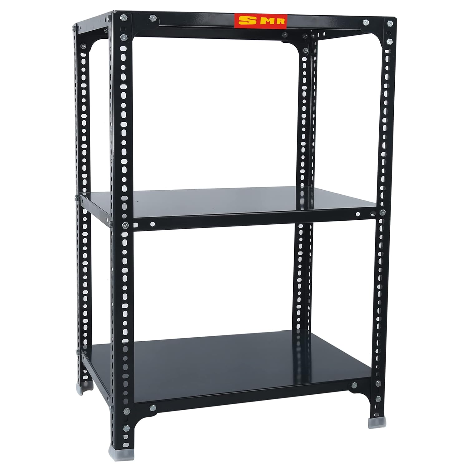 SMR Prime CRC Sheet 24 Gauge Multipurpose Slotted Angle Rack with 3 ...