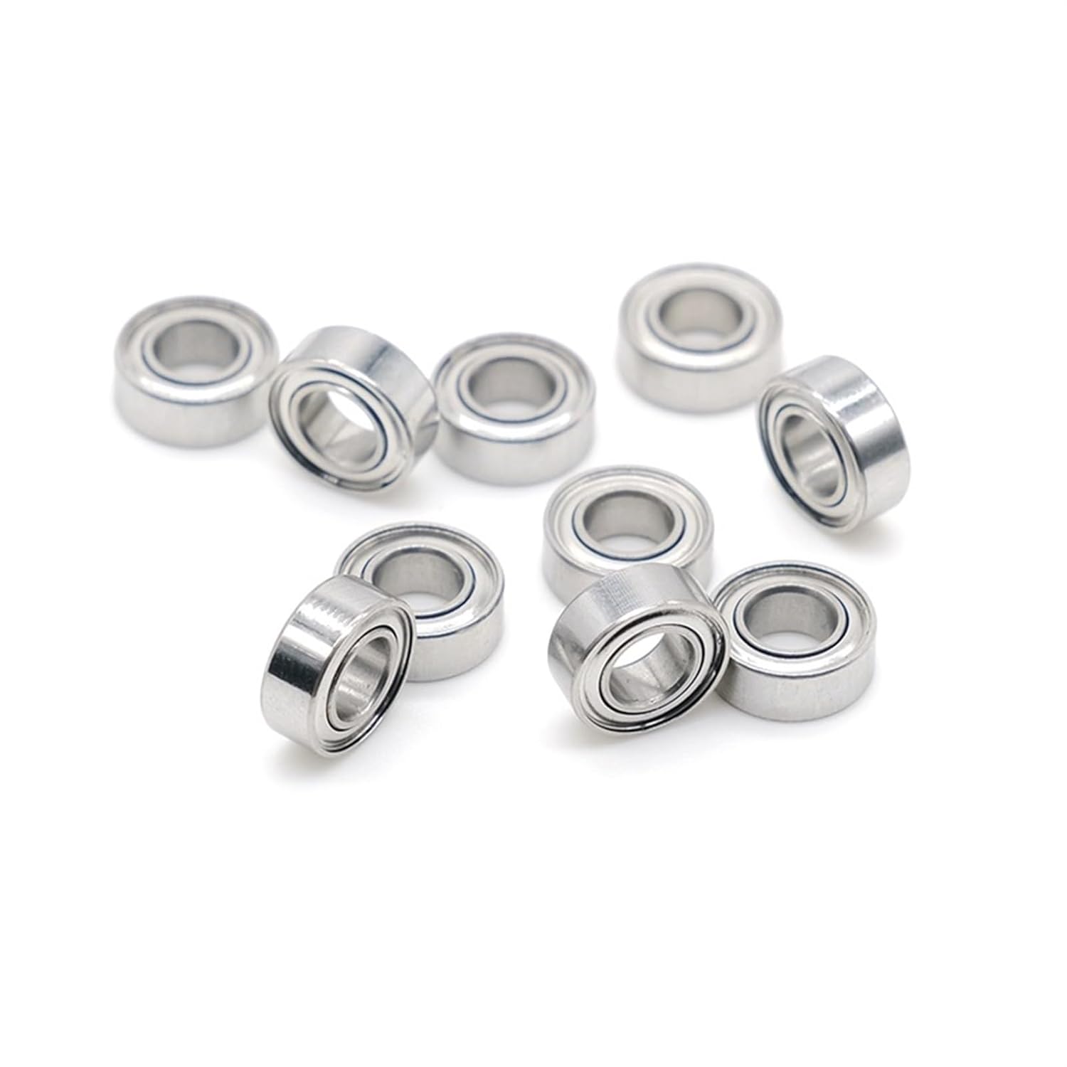 SMR84ZZ 4 X 8 X 3 Mm Deep Groove Ball Bearing 10Pcs - Walmart.com