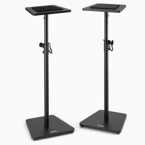 SMS7500B Wood Studio Monitor Stands (Black, Pair) - Walmart.com