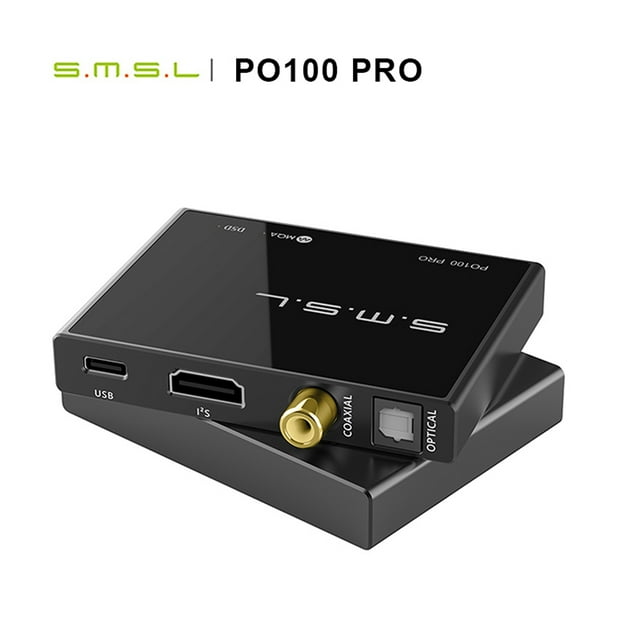 SMSL PO100 PRO XMOS XU316 USB Interface MQA Decoding Digital to Analog Converter DSD DAC for PS5 ...