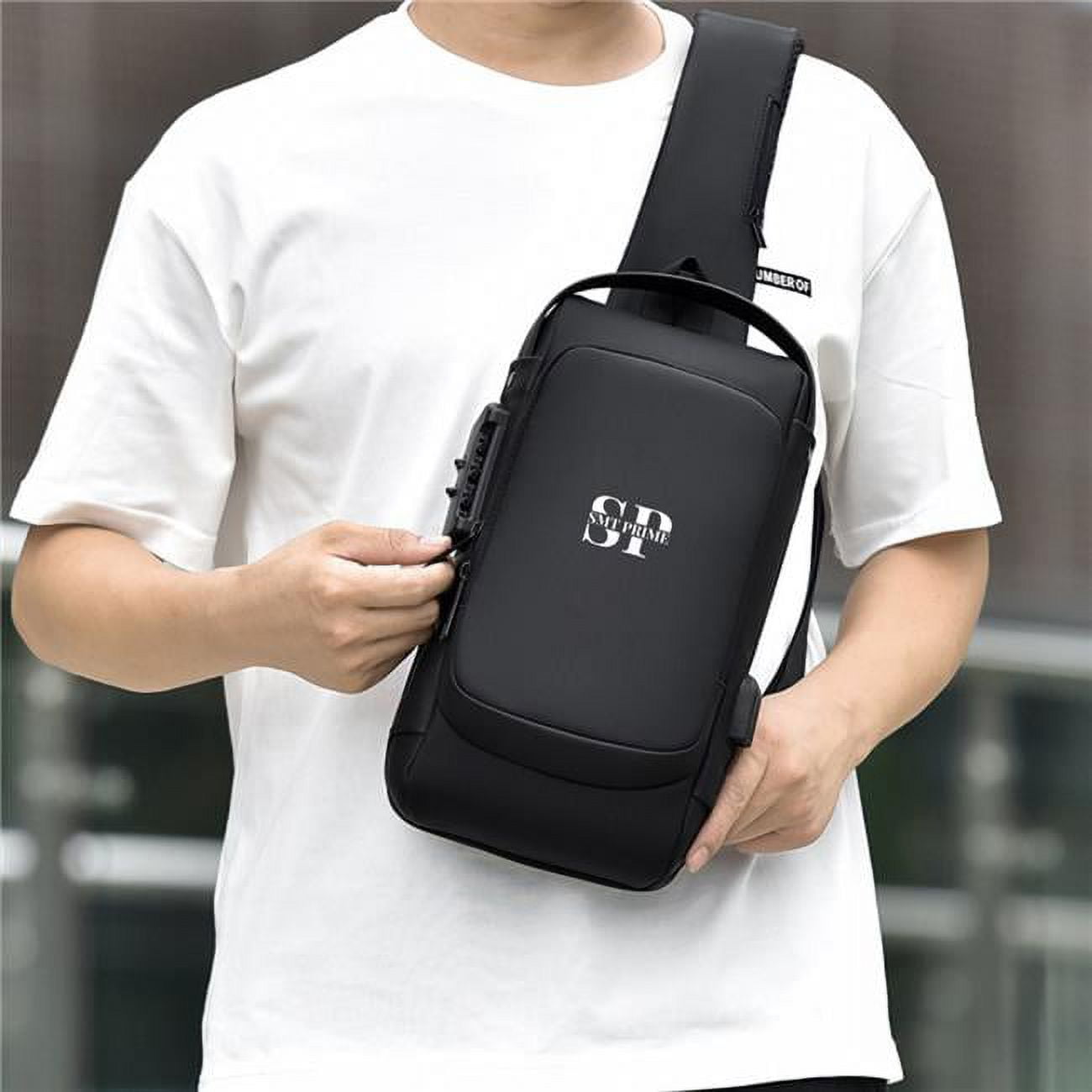 SMT PRIME Anti-Theft Bag with Waterproof, Breathable Mesh for Travel ...