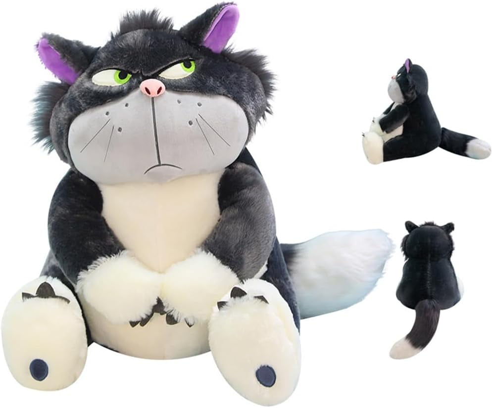 SMTSEC Cinderella Lucifer Cat Soft Plush Toy Stuffed Animal Cartoon ...