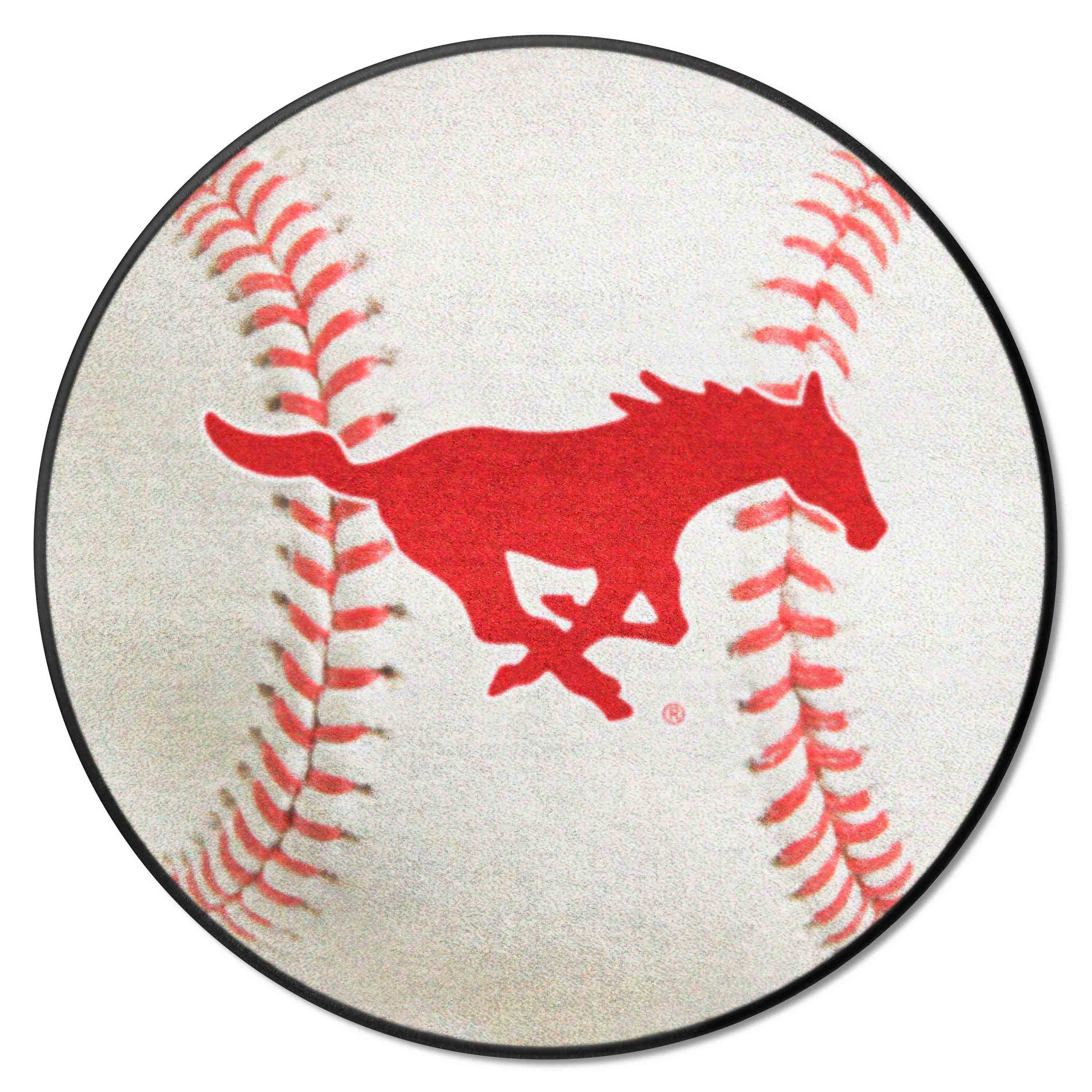 SMU Baseball Mat 27" diameter - Walmart.com