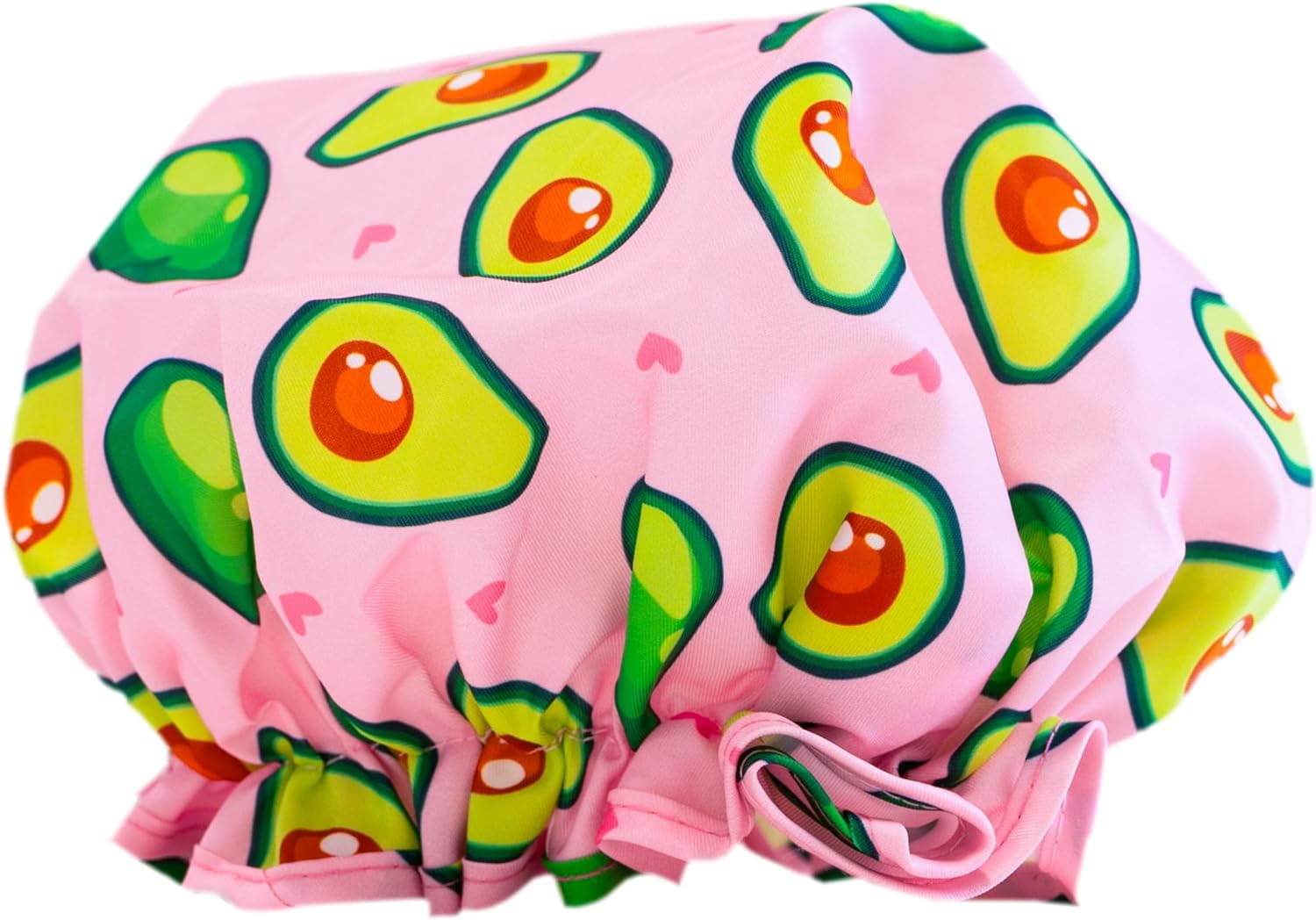 SMUG Reusable Shower Cap for Women, Waterproof Cap for Long Hair ...