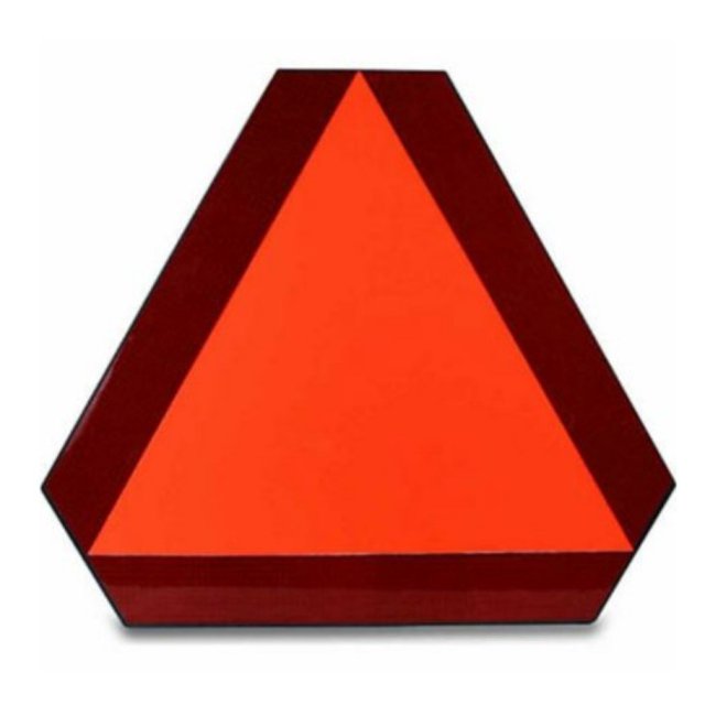 SMV Industries 2FP-C Slow Moving Vehicle Emblem Decal, ASAE 276.8 ...