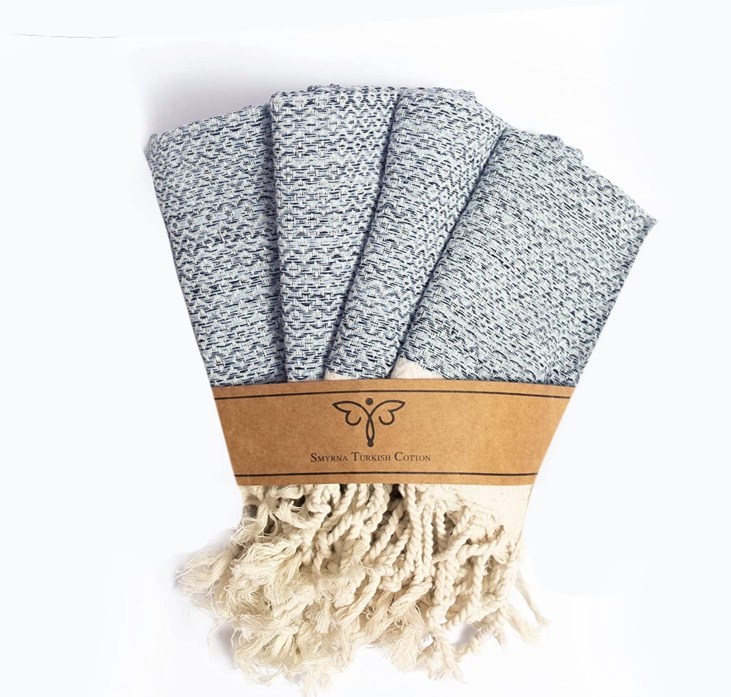 SMYRNA TURKISH COTTON Vintage Series Kitchen Dish Towels Pack of 4 ...