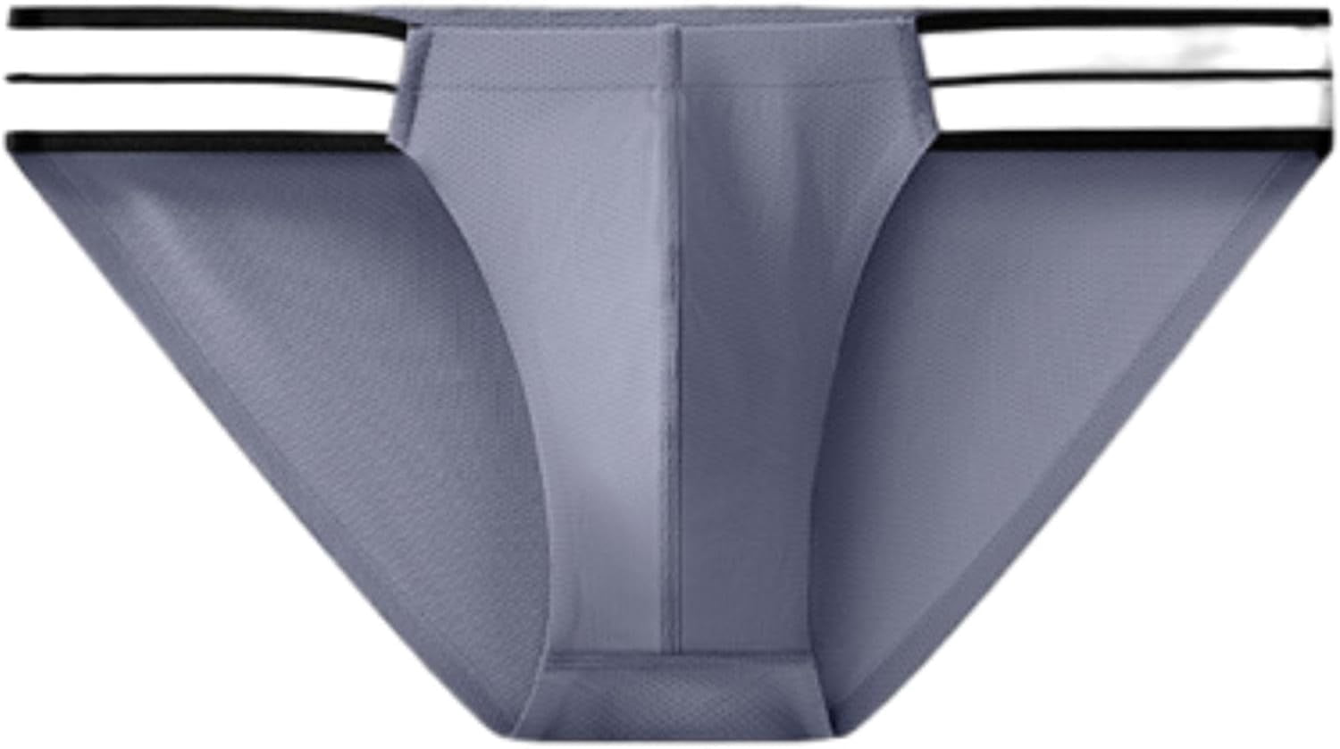 SMZ Men's Brief Underwear Sexy Tight Low Waist Underpantd Ice Silk High ...
