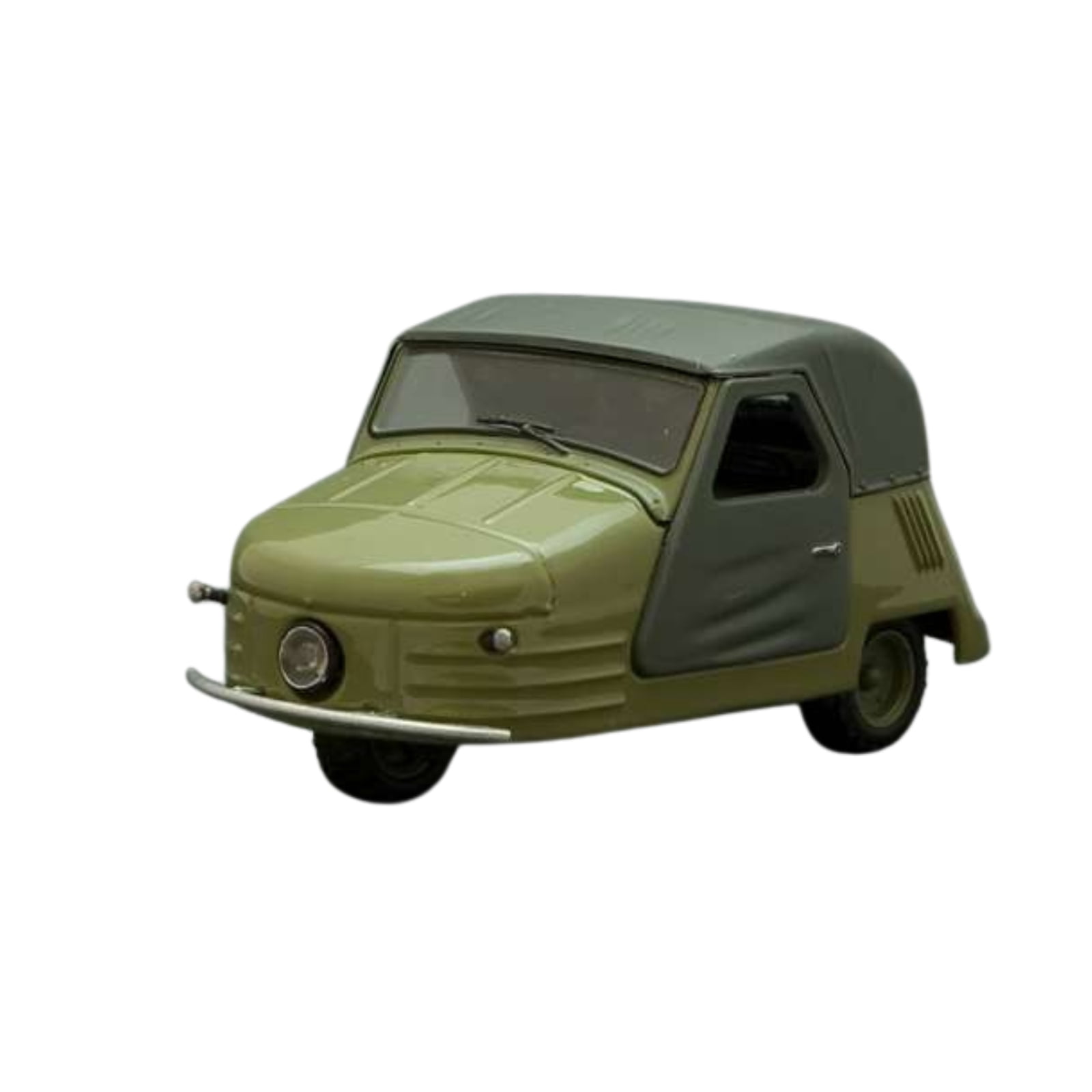 SMZ S-1I (3-wheel) 1:43 scale diecast model car in Green/Grey by Ex Mag ...