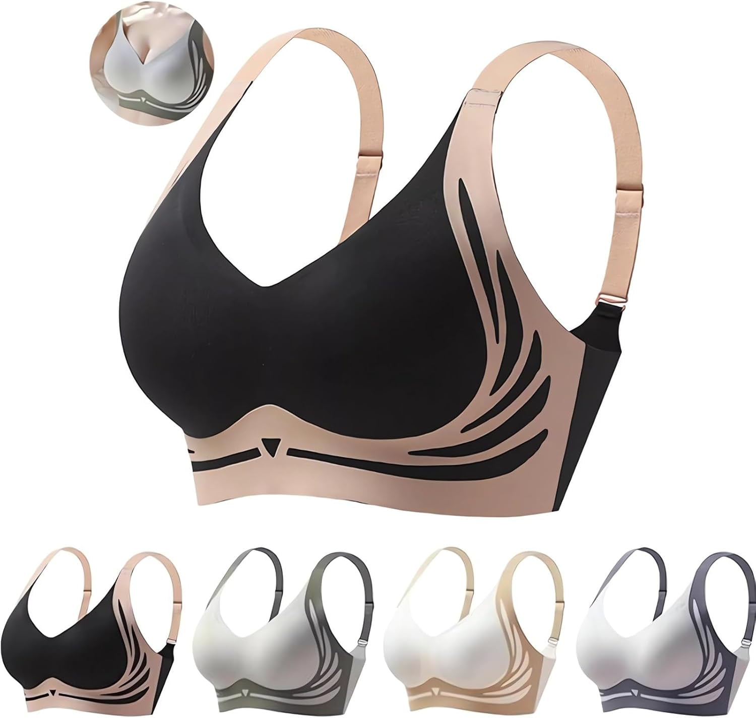 SMZ Seamless Bra Caralush Wmstylist Lushfitting Wireless Bra No ...