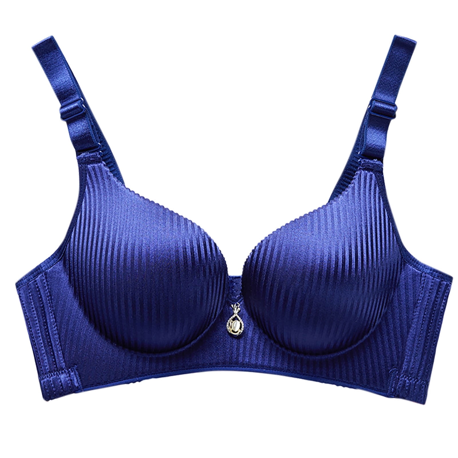 SMihono Ambrielle Bras for Women Sports Front Buckle No Underwire Daisy Bras MagicLift Full ...