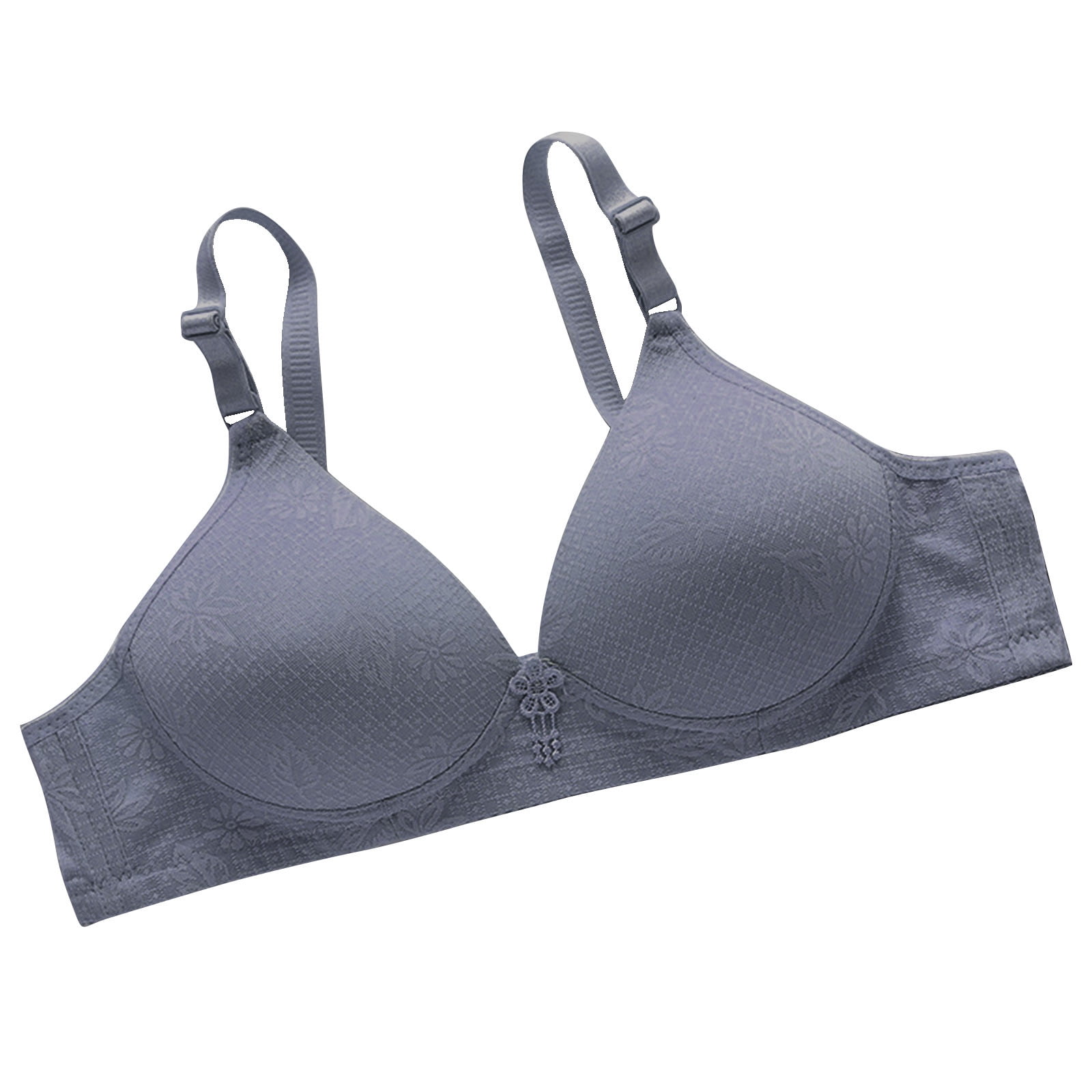 SMihono Bras for Women No Underwire Push Up Bra Deep V Soft Support ...