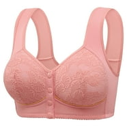 Wycnly Full Figure Bras for Women Plus Size Open Closure Comfort ...