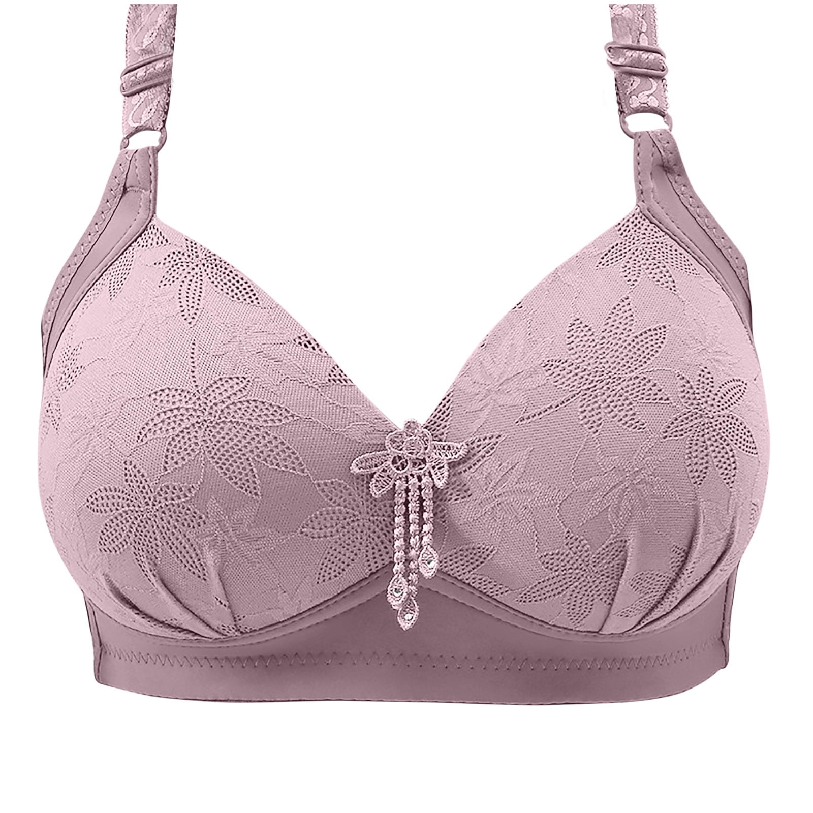 SMihono Daisy Comfort Lace Bras for Older Women - Convenient Front ...