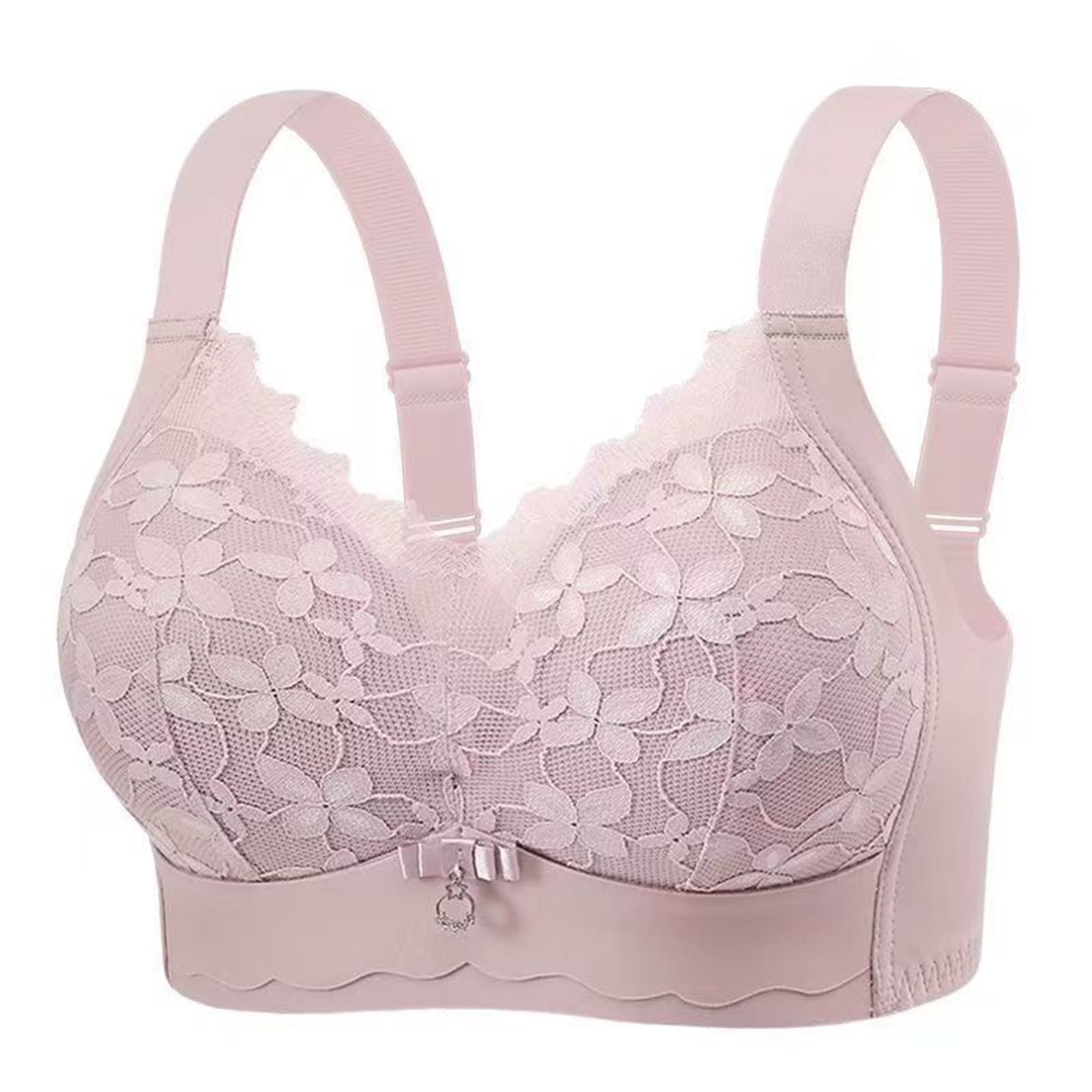 SMihono Fashion Daisy Bras for Women Cozy Wireless Seamless Natural ...