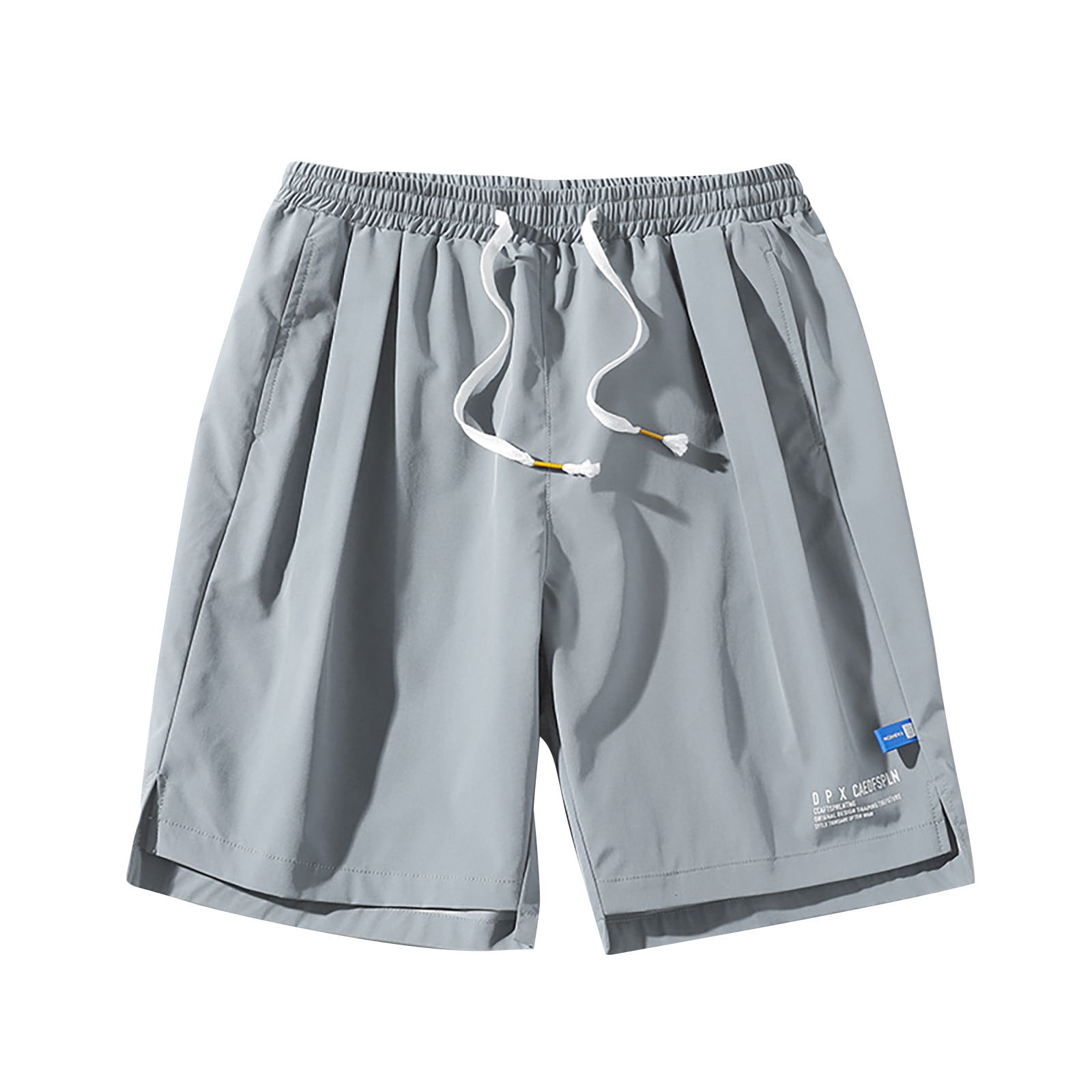 SMihono Deals Men's Summer Beach Trousers Casual Drawstring Sports Have ...