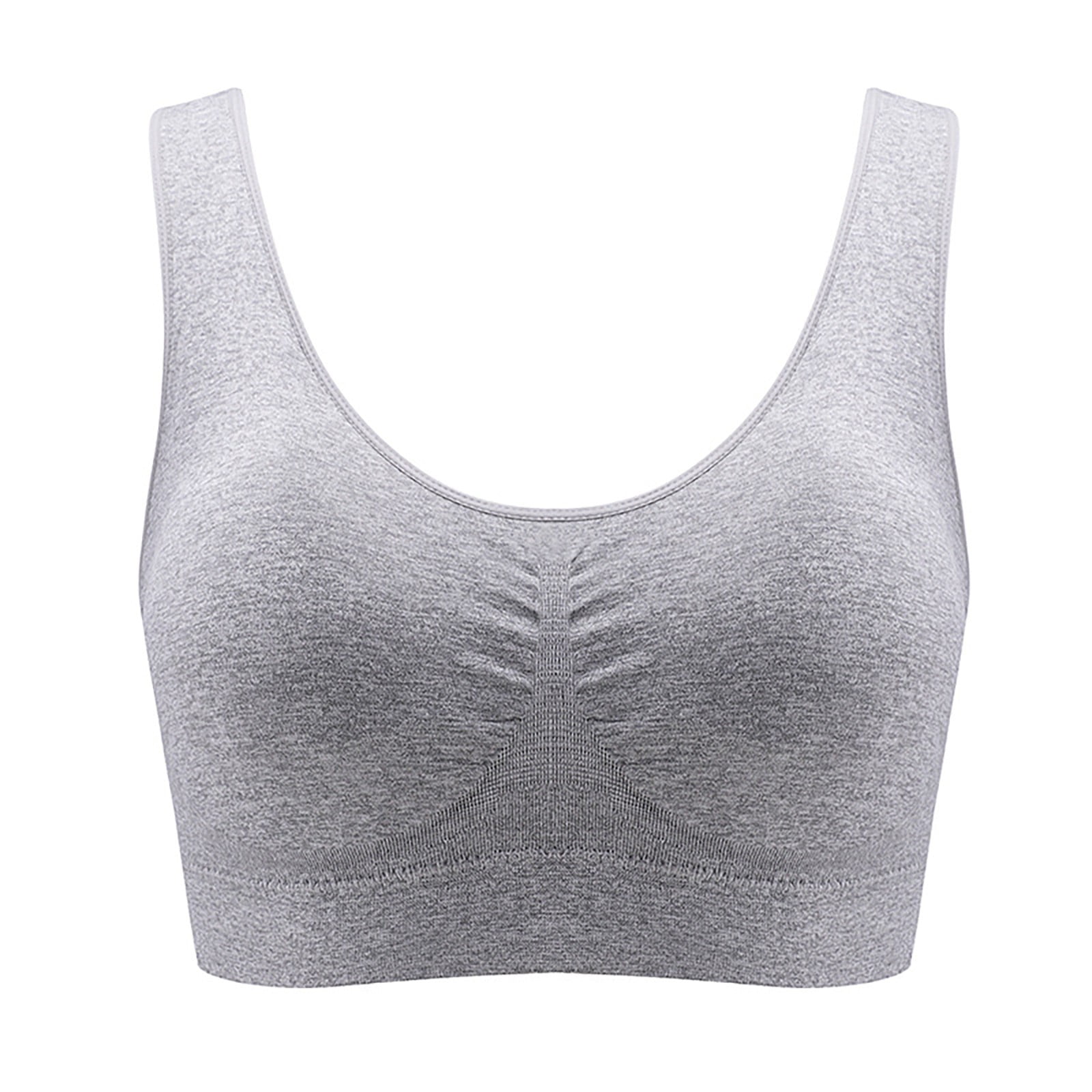 SMihono Fashion Seamless Sports Bras for Women No Underwire Comfortable ...