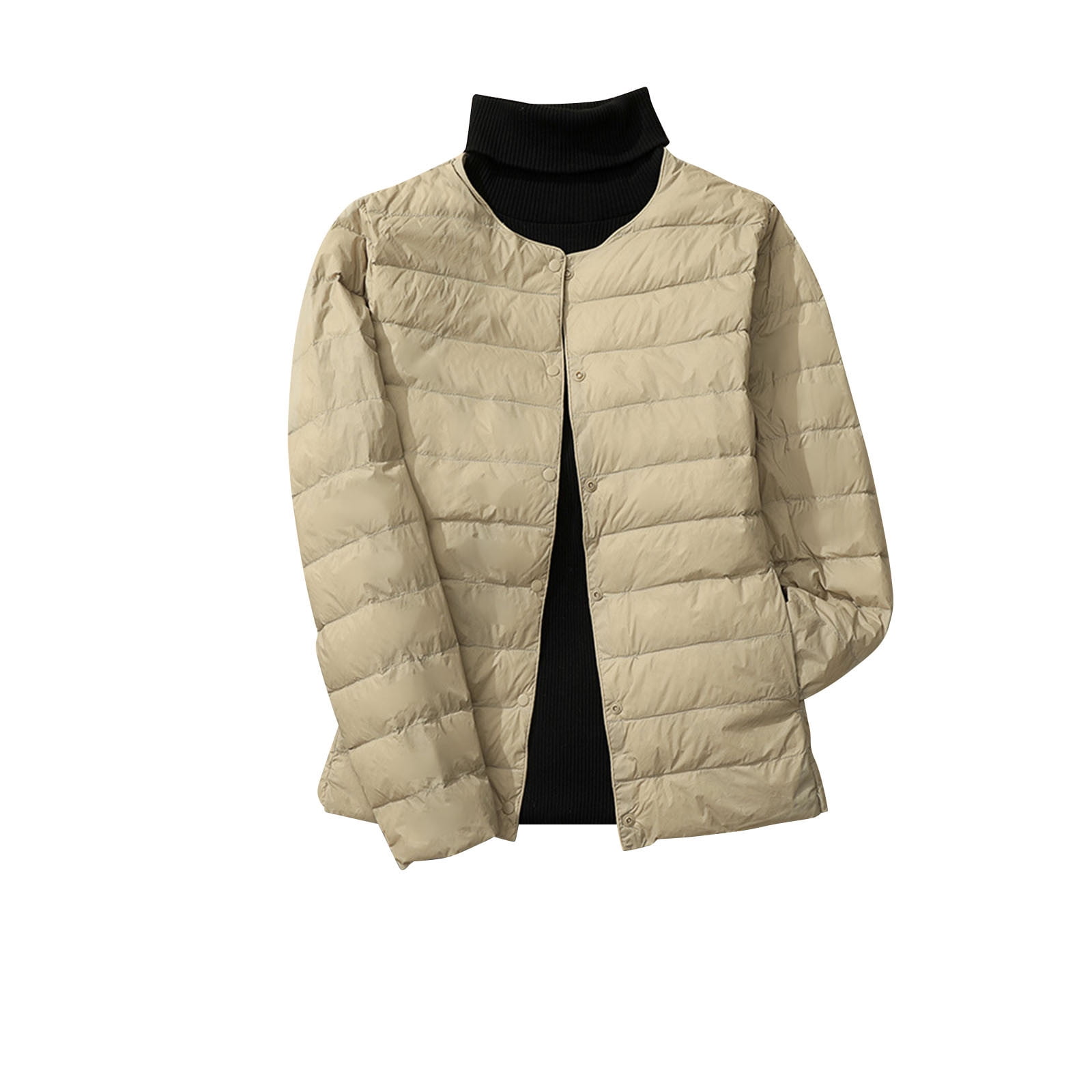 SMihono Deals Womens Hoodless Casual Outwear Jackets Warm Fleece Women ...