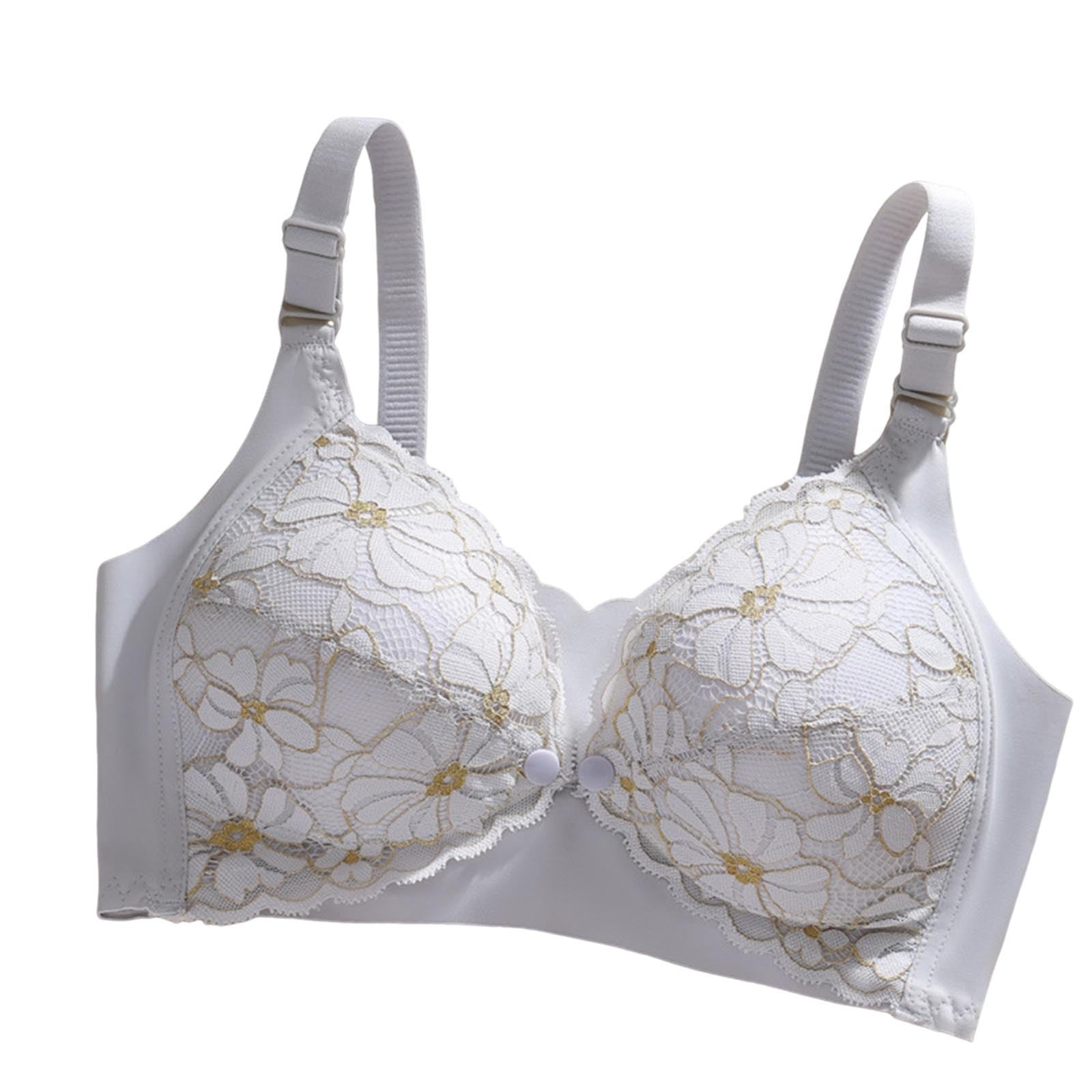 SMihono Lace Nuring Bra Front Closure Maternity Nursing Bras for ...
