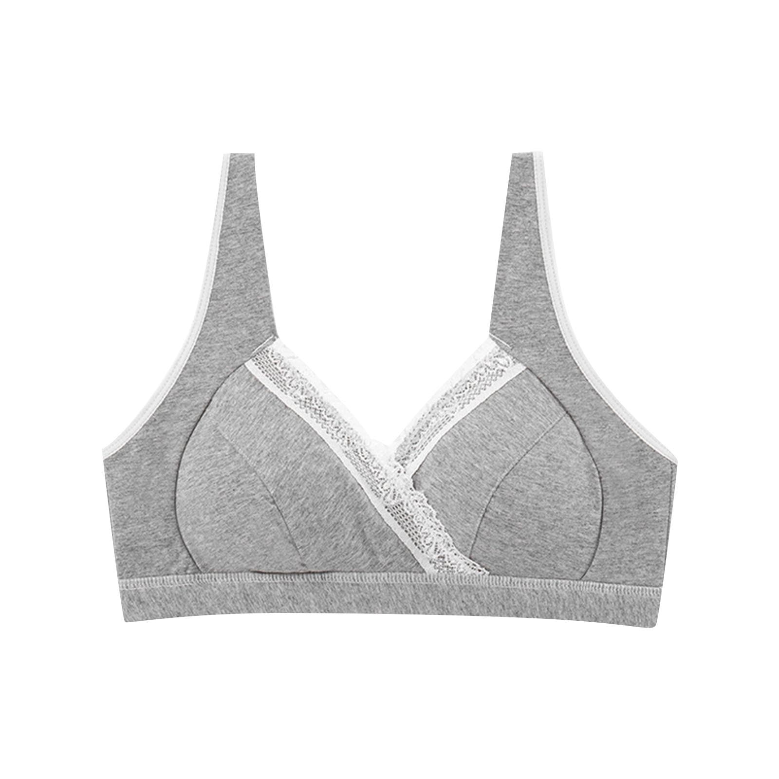 SMihono Nursing Bra, Women's Lace Maternity Bra Breastfeeding, Seamless ...