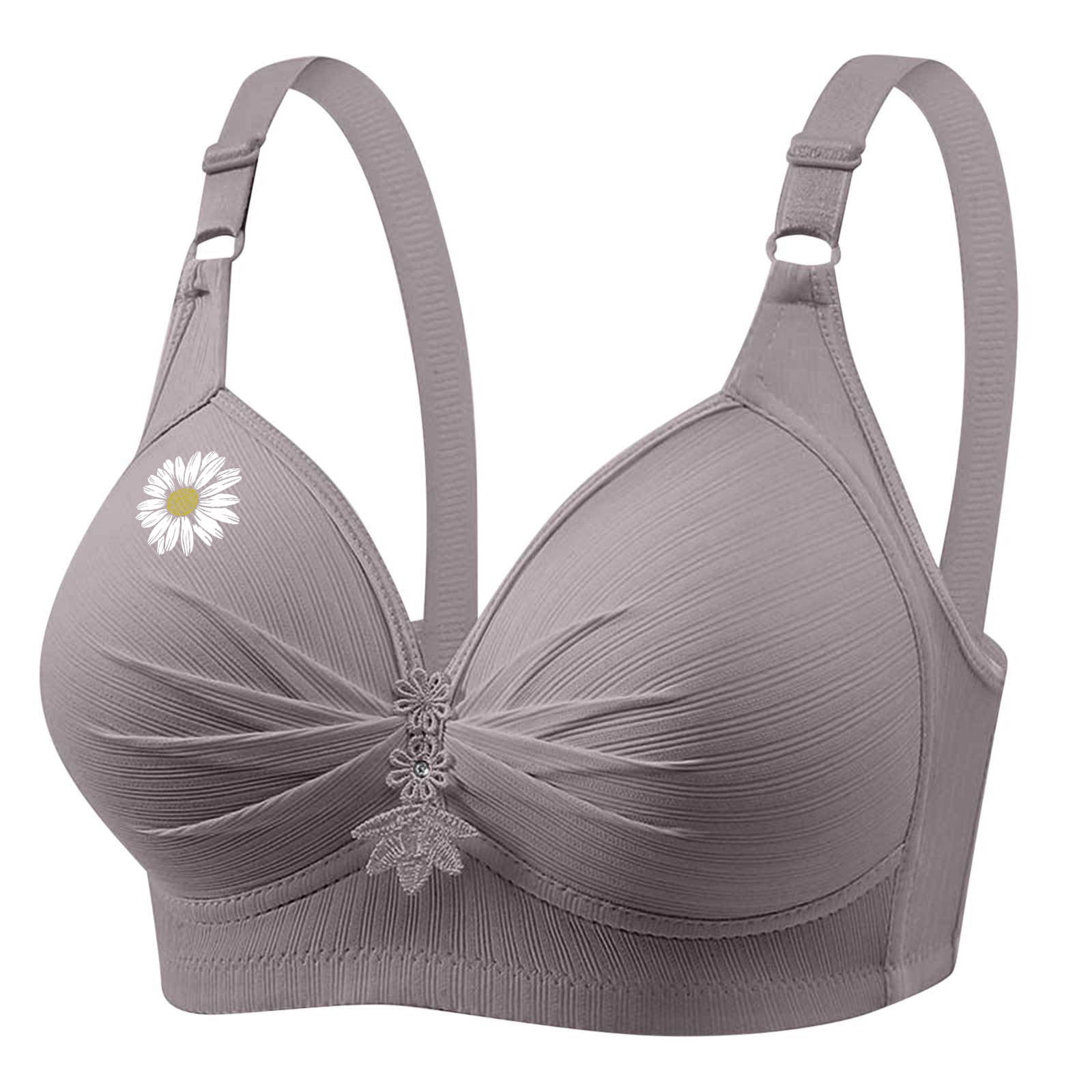 SMihono Plus Size Full Coverage Bras, Full Support Bras for Women Lift ...