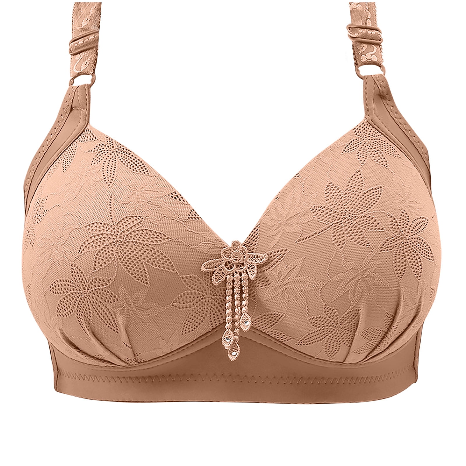 SMihono Trendy Daisy Comfort Lace Bras for Older Women - Convenient ...