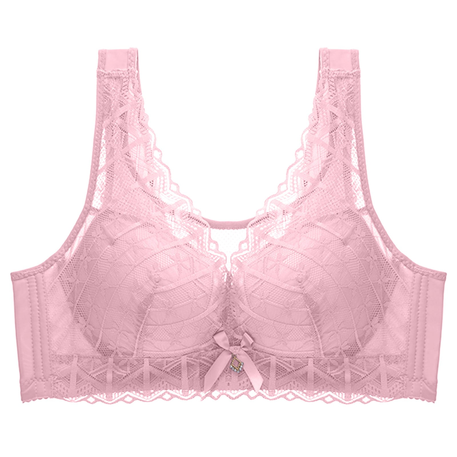 SMihono Savings Womens Lace Bra Ladies Push Up Bras Padded Bralette ...