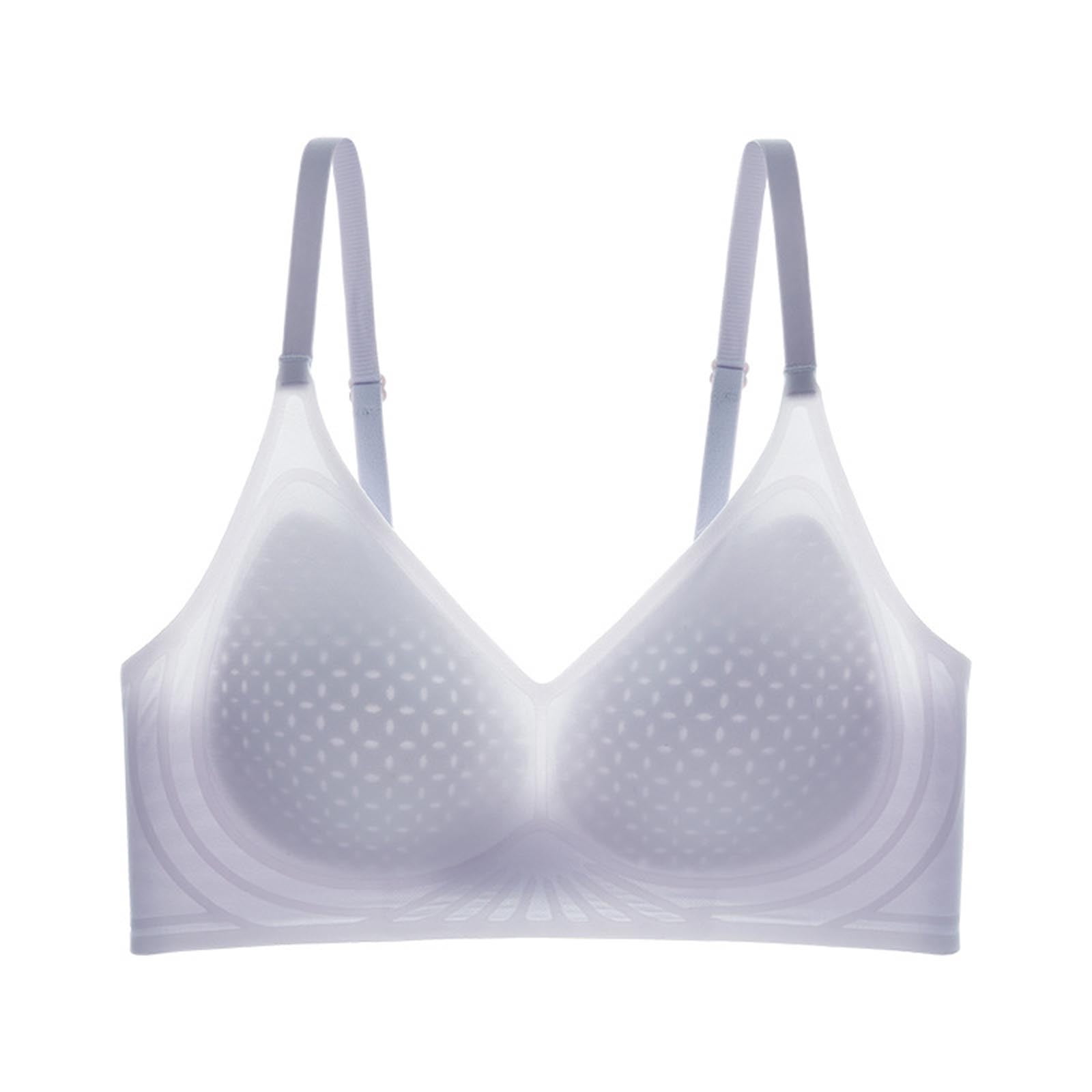 SMihono Seamless Bras Full Coverage Wireless Push Up Bra for Women No ...