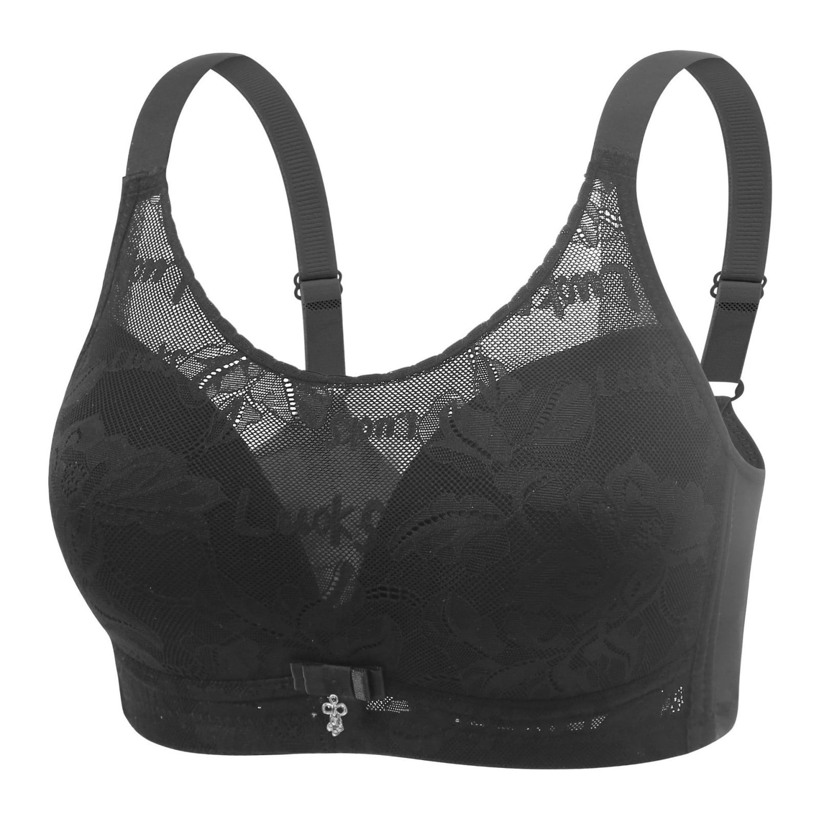 SMihono Seamless Bras for Women Plus Size Push Up Bra No Underwire Thin ...