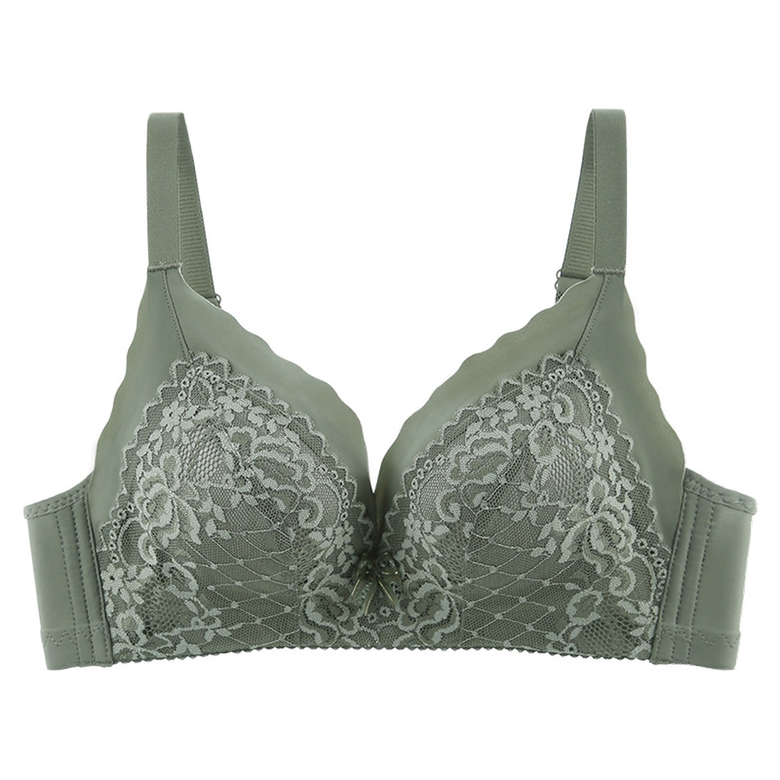 SMihono Spring Bra for Women 2025 Women's Breathable Trim Lace Bra ...